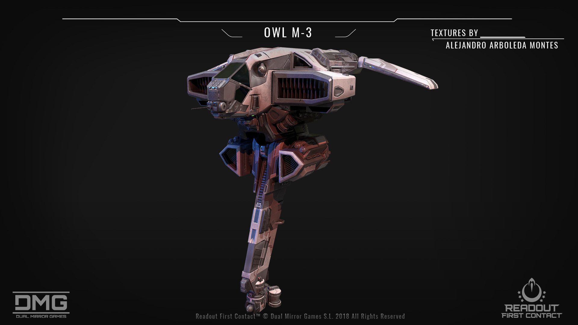 ArtStation - Owl M-3 - Readout