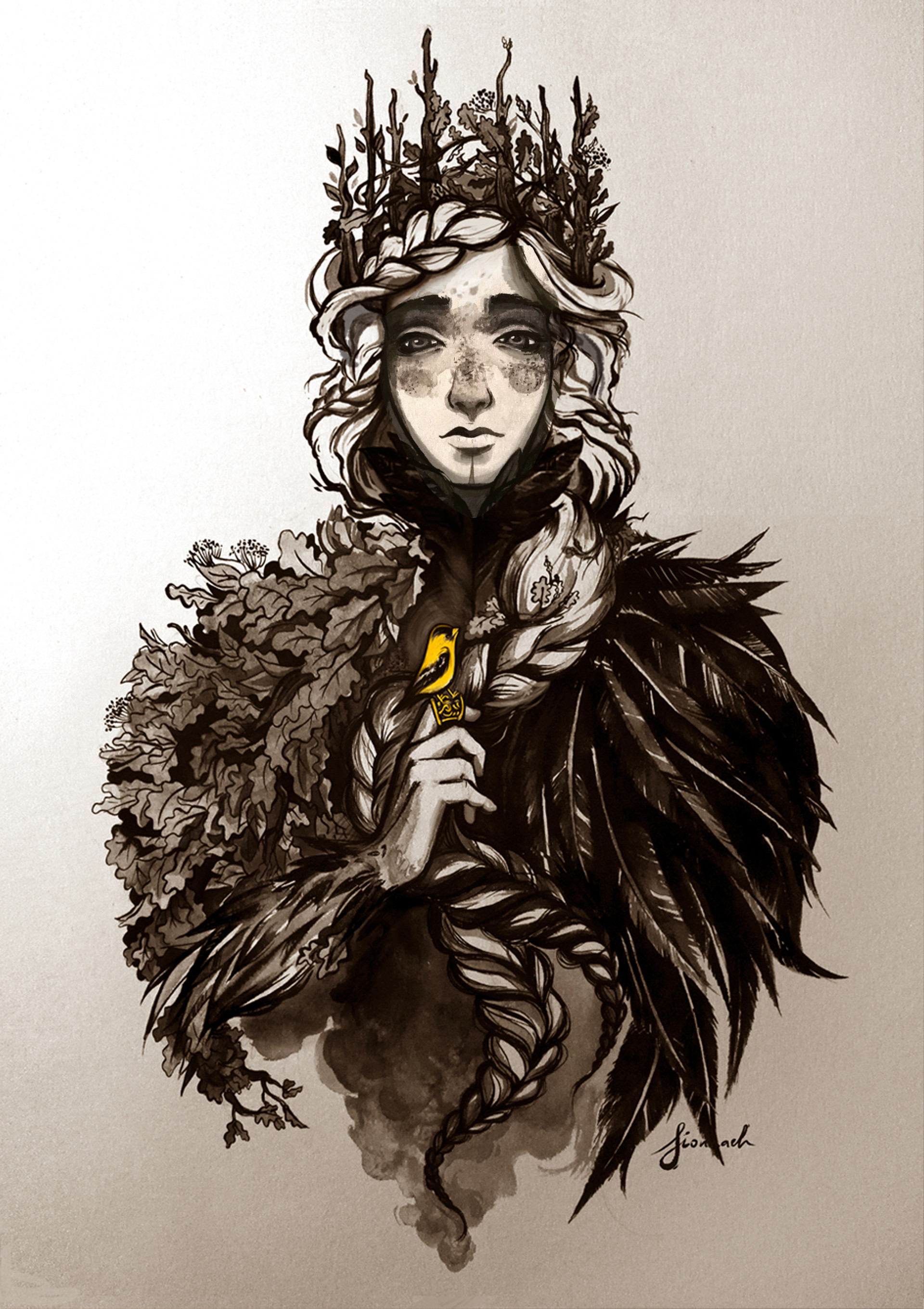 ArtStation - Hamadryádes (from Tidae of the Lake)