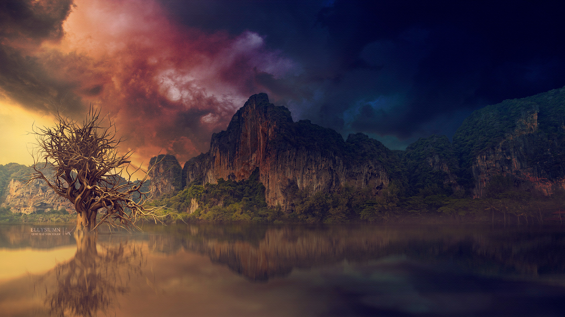 ArtStation - The sea tree