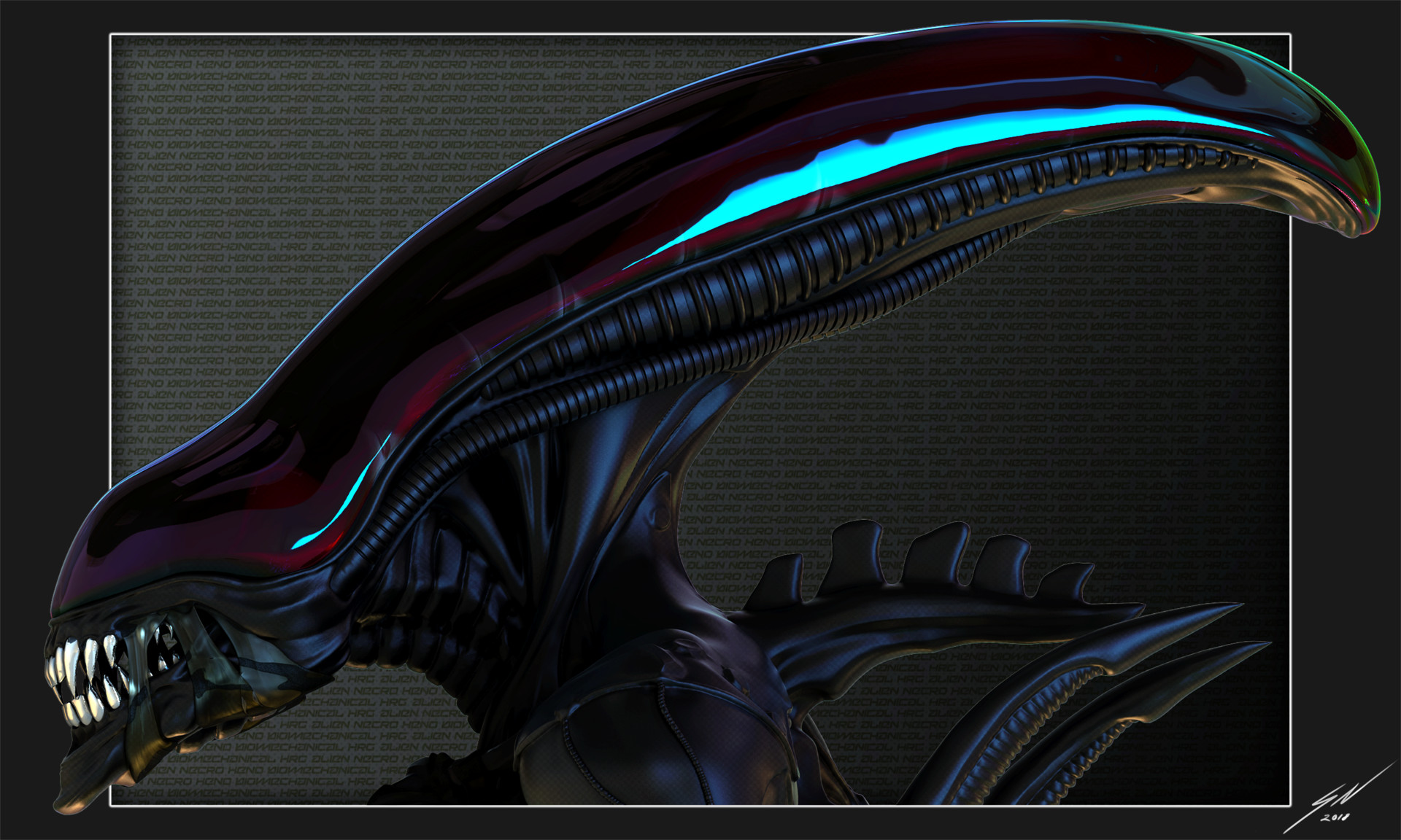 ArtStation - Alien Warrior Concept