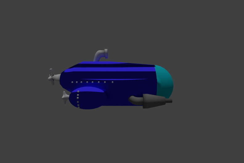 ArtStation - Cartoon Submarine
