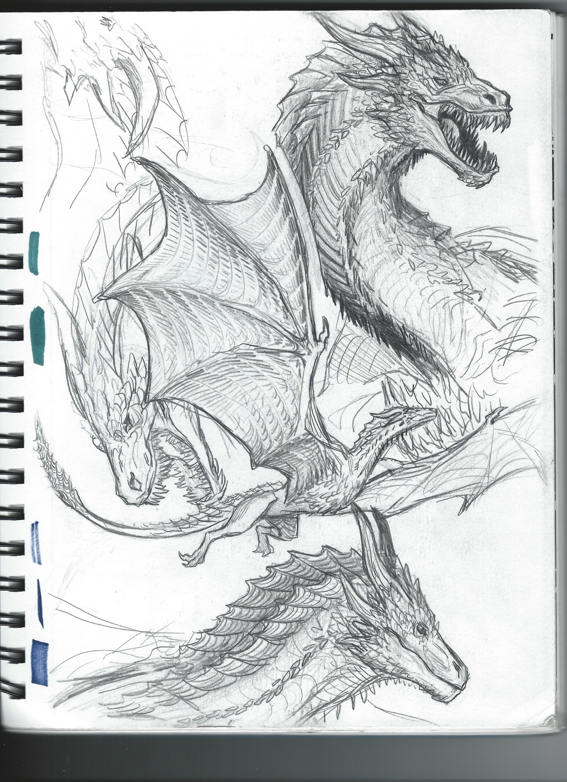 Game Of Thrones Dragon Drawing