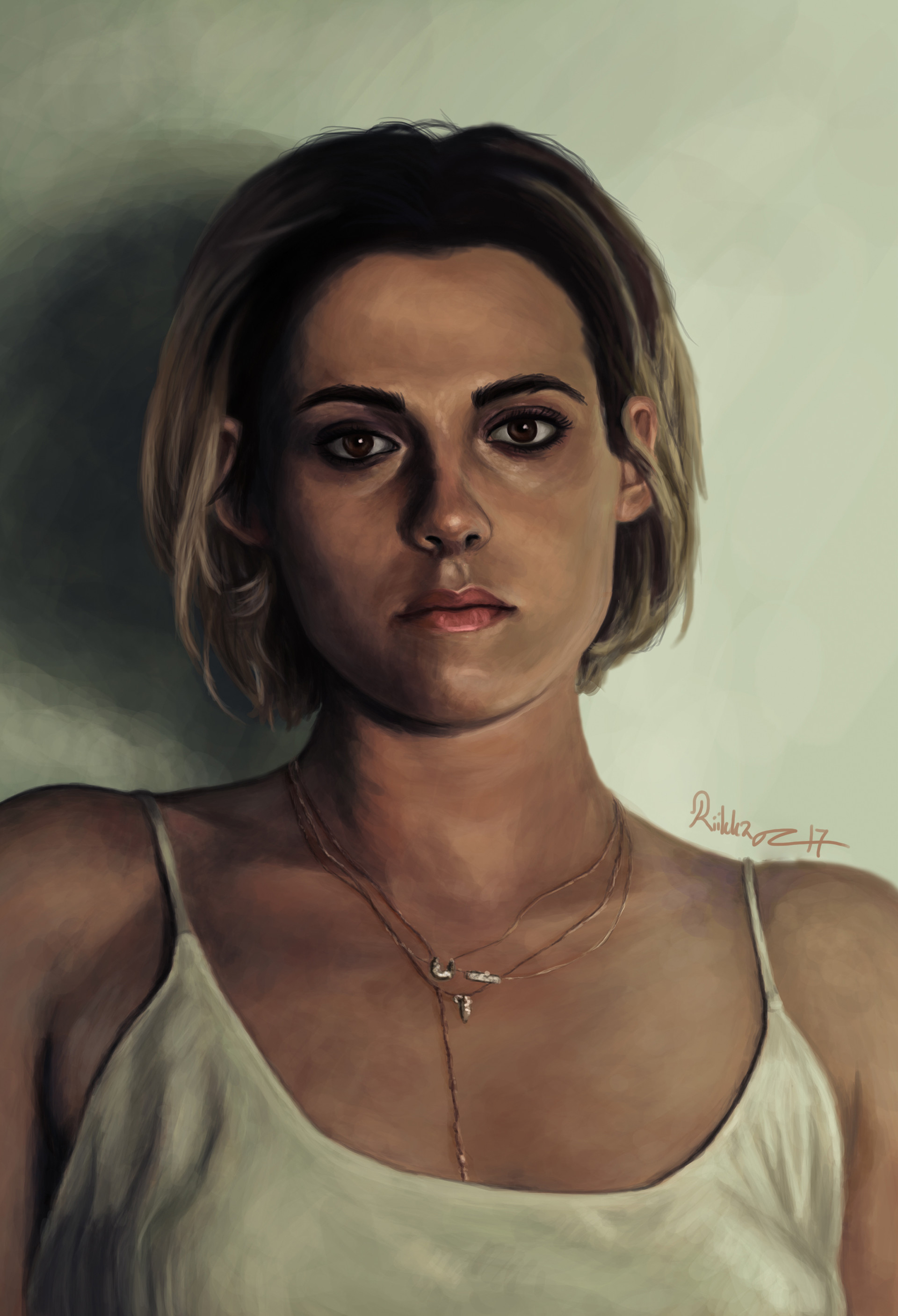 ArtStation - Portrait of Kristen Stewart
