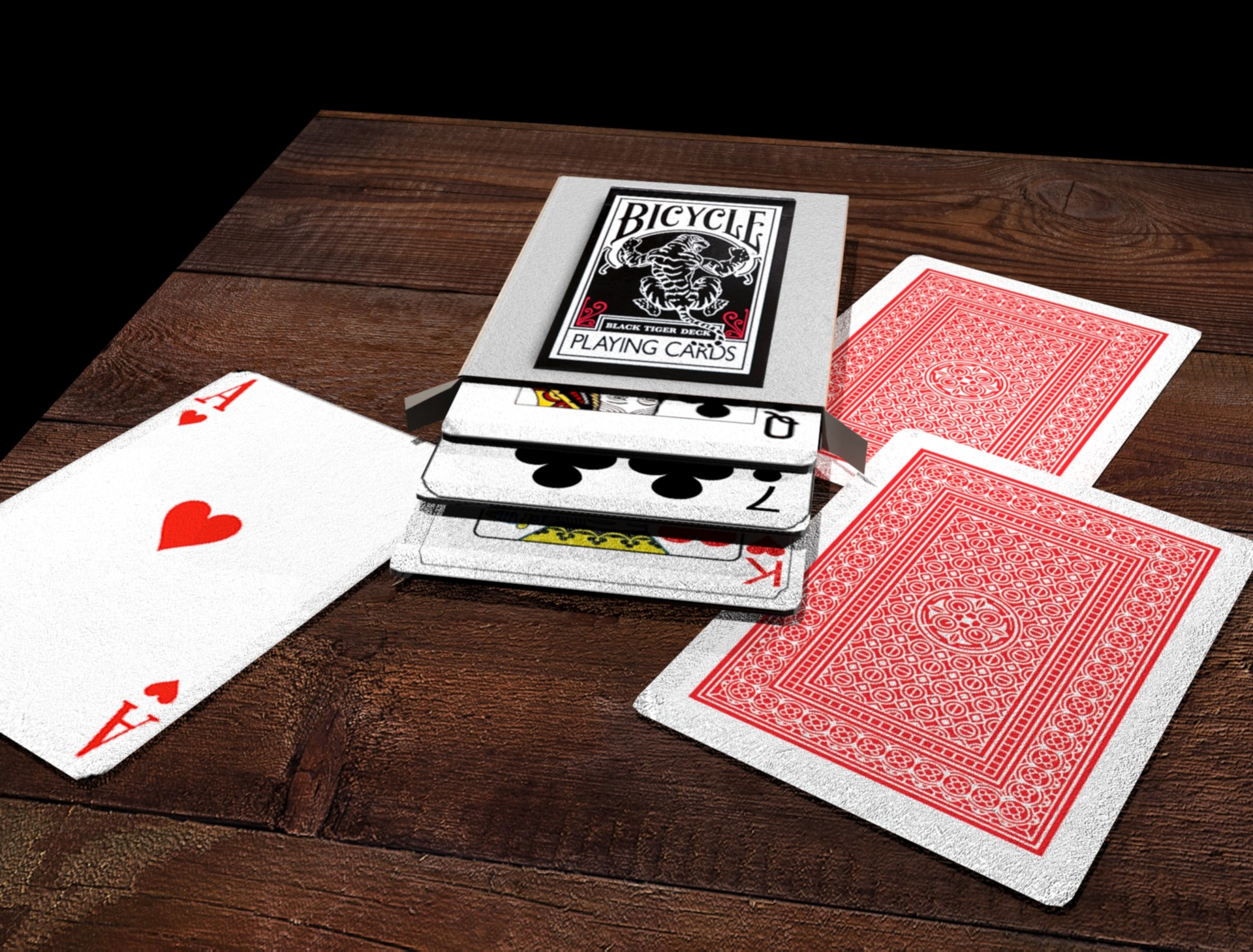 ArtStation - 3d playing cards
