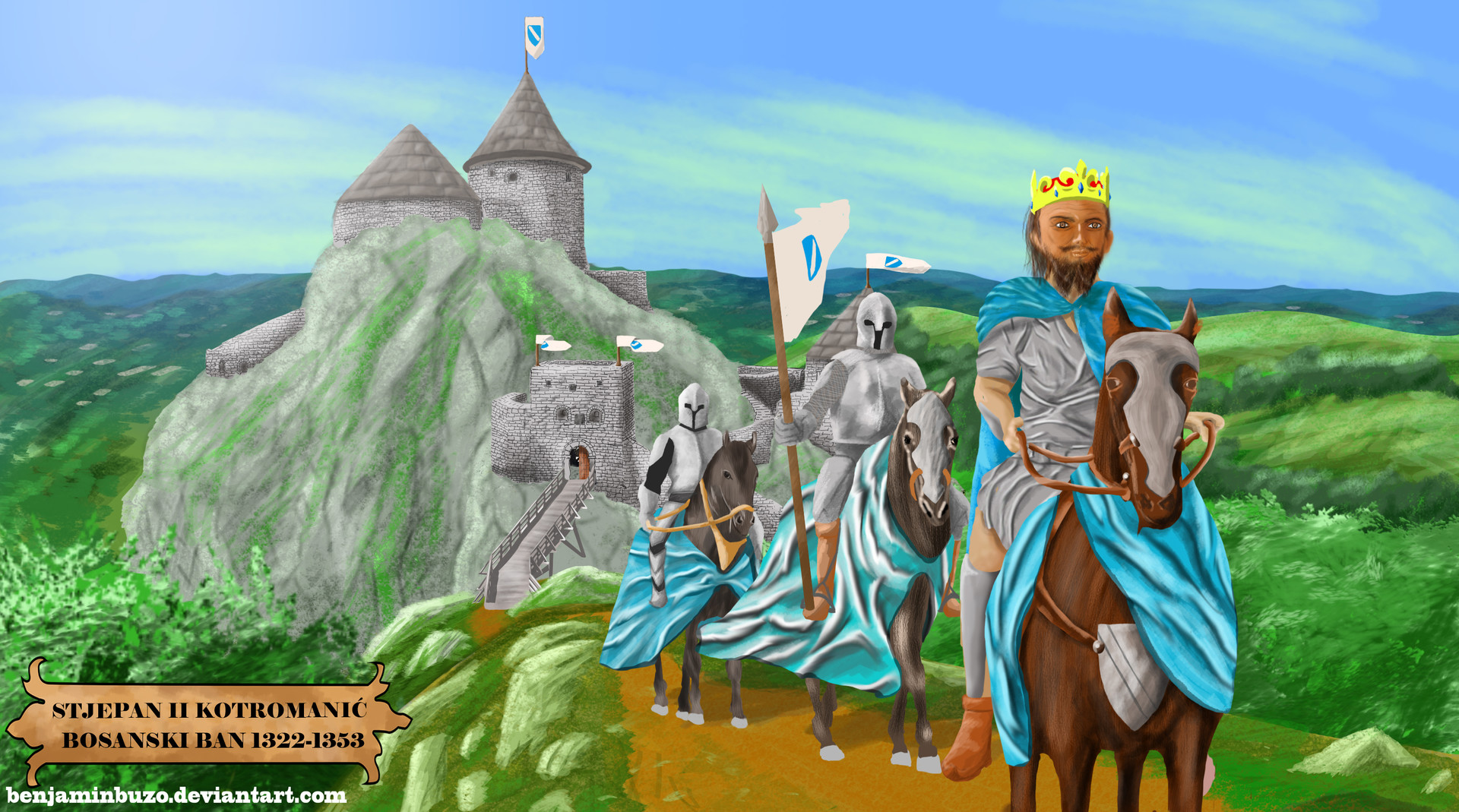 ArtStation - Ban Stjepan II Kotromanic