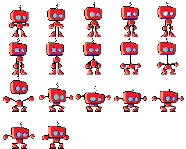 Austin Lutz - Robot Sprite
