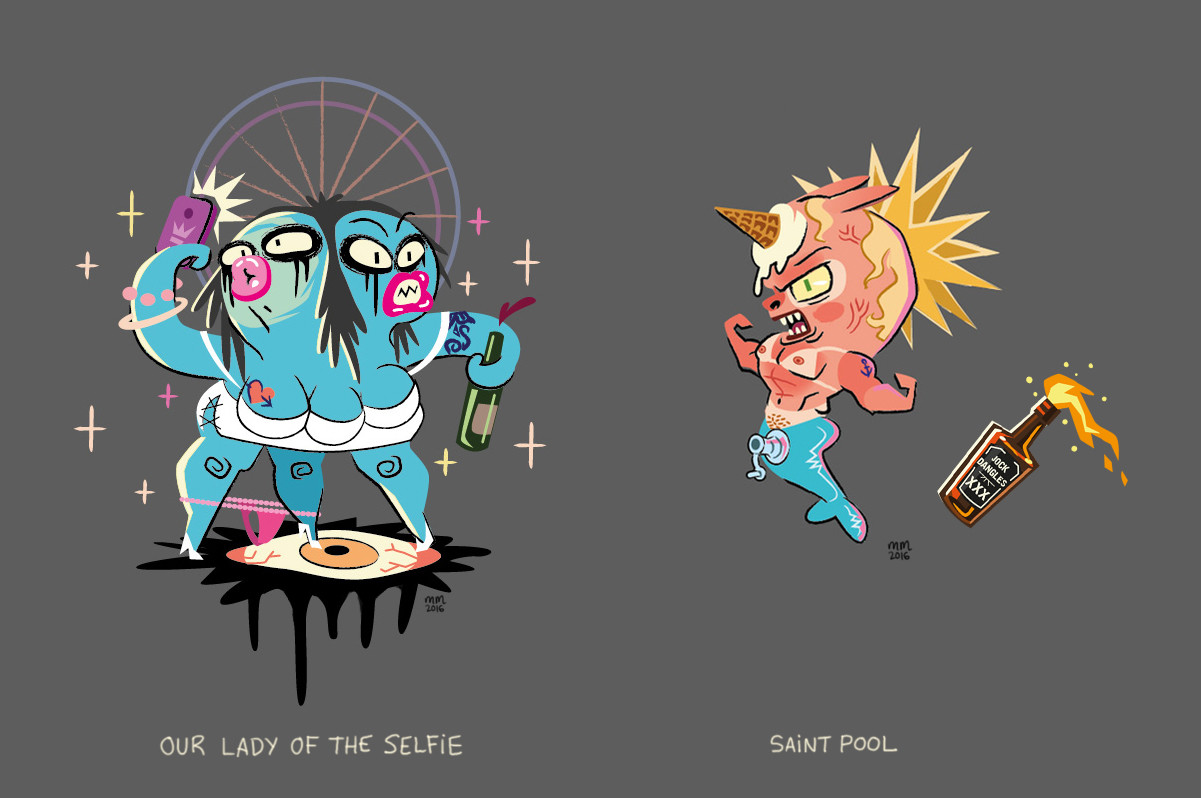 ArtStation - Party Gods