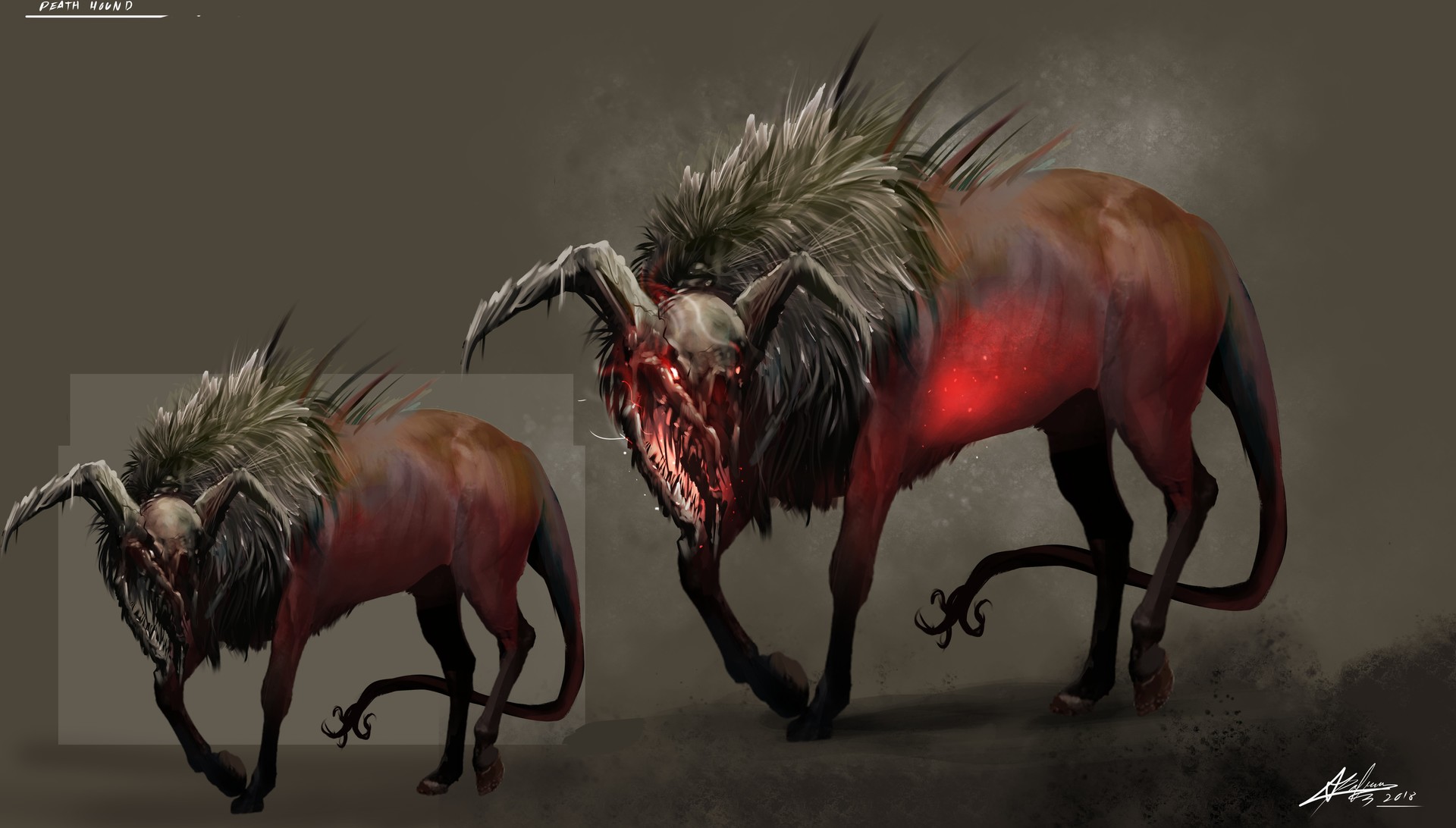 ArtStation - death hounds