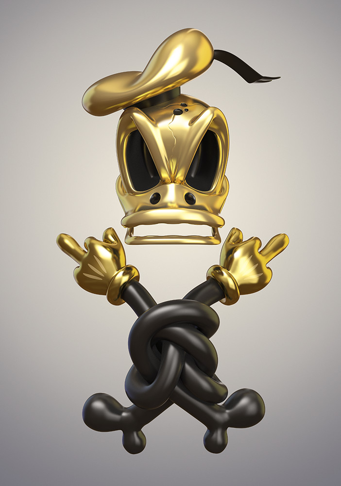 ArtStation - Icons. Undead. Skull Duck.