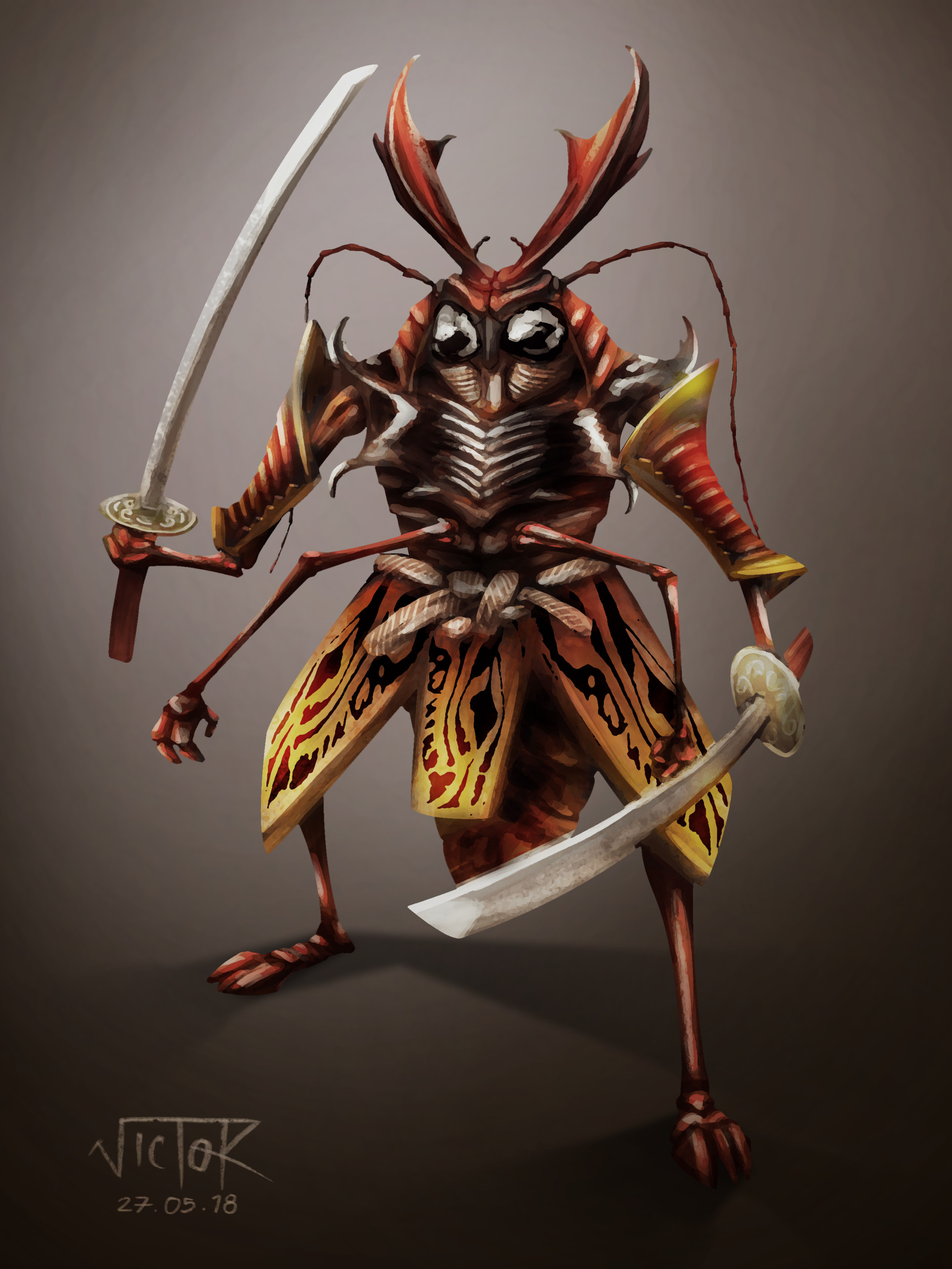 ArtStation - inseto Samurai