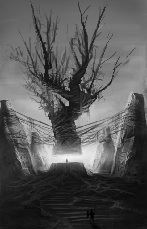 ArtStation - Schoolism Environment design course - value comps