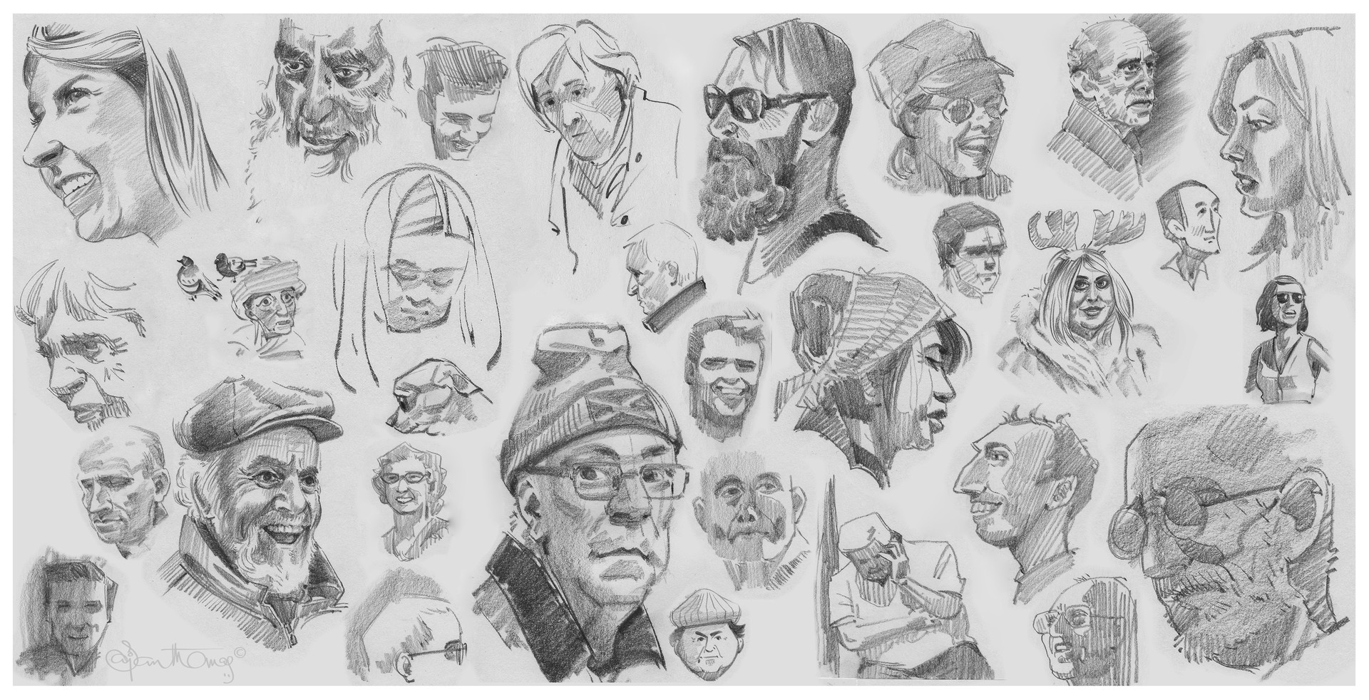 ArtStation - Fun sketching