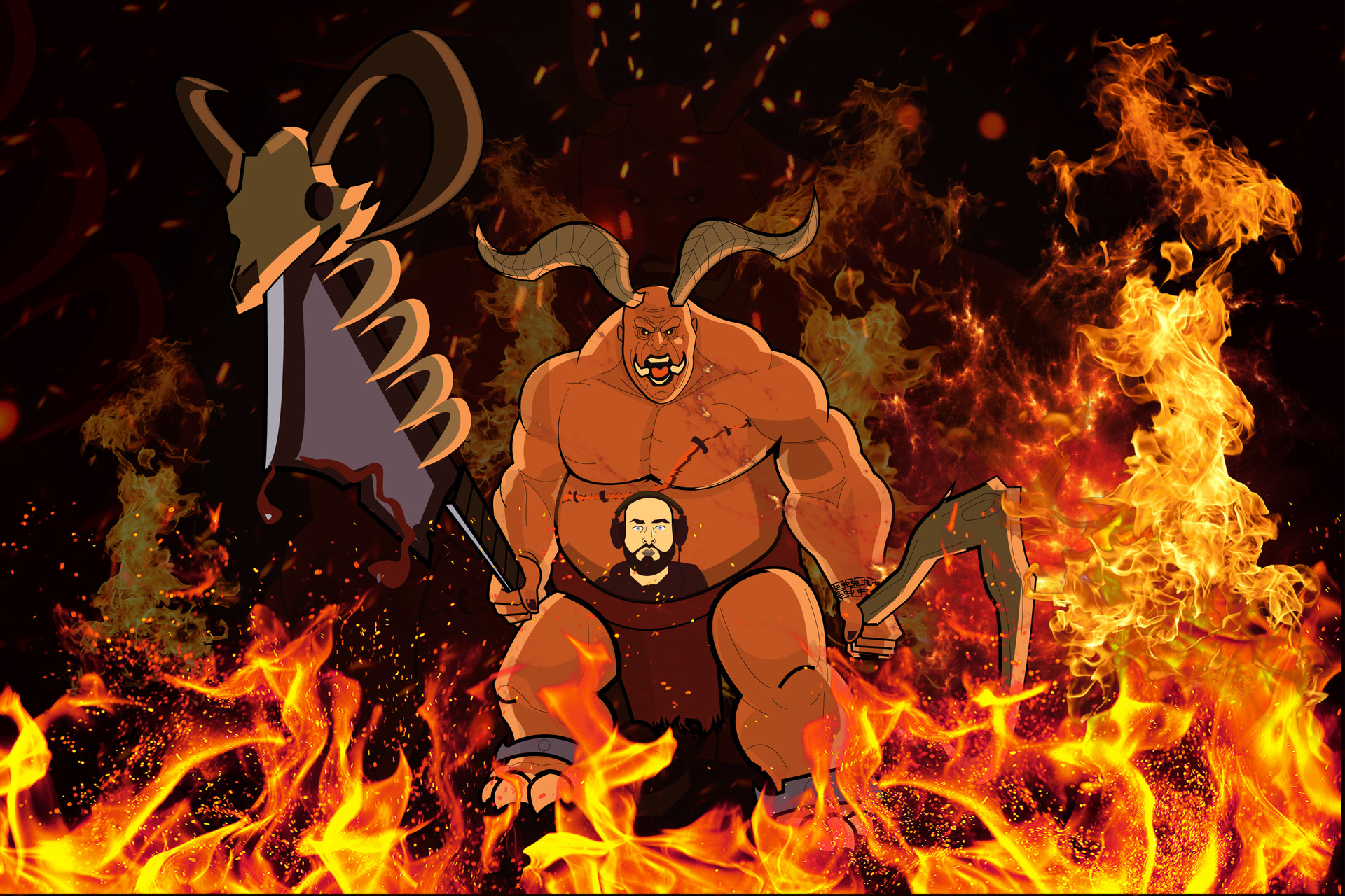 ArtStation - blitz mascot