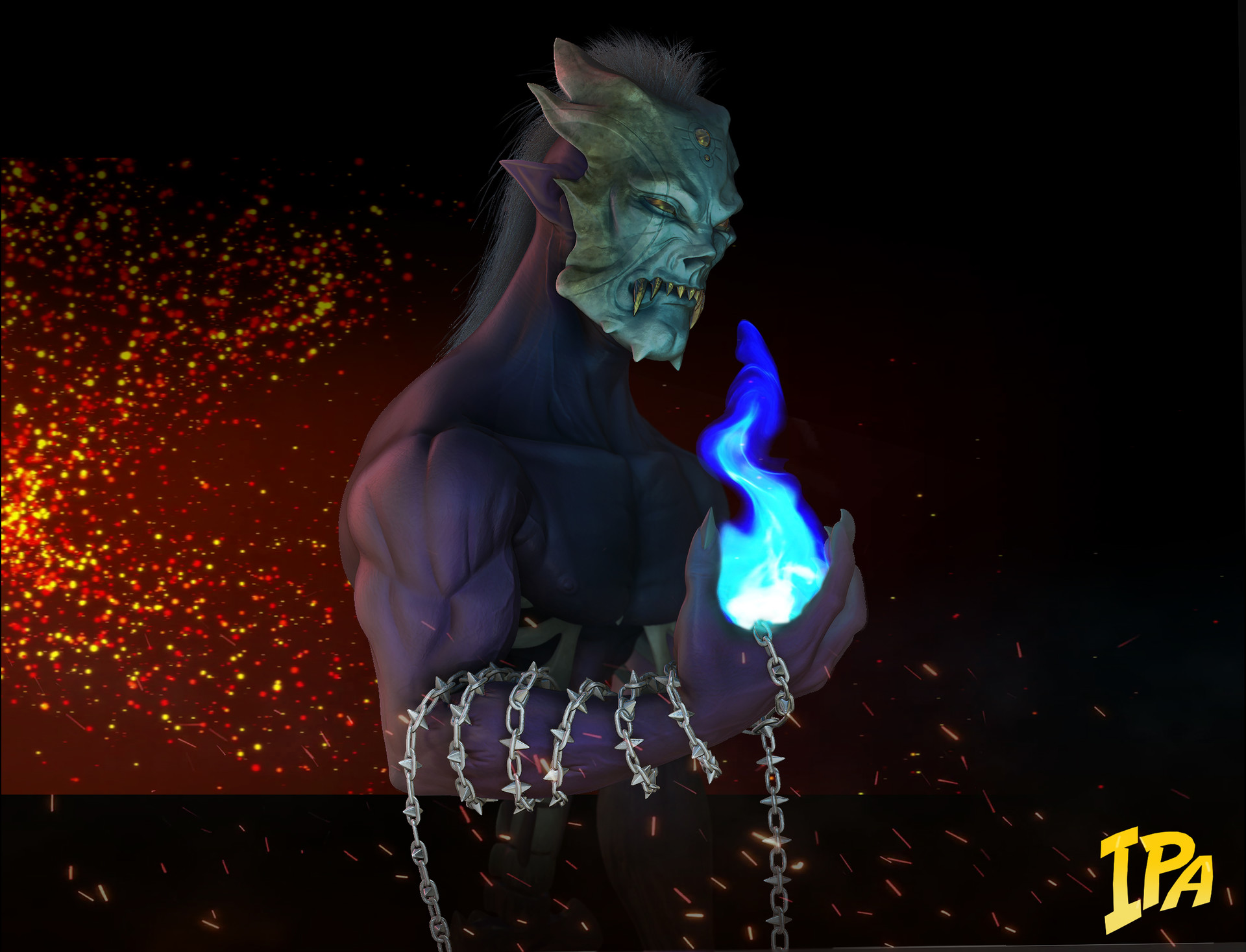 ArtStation - Devil Mask