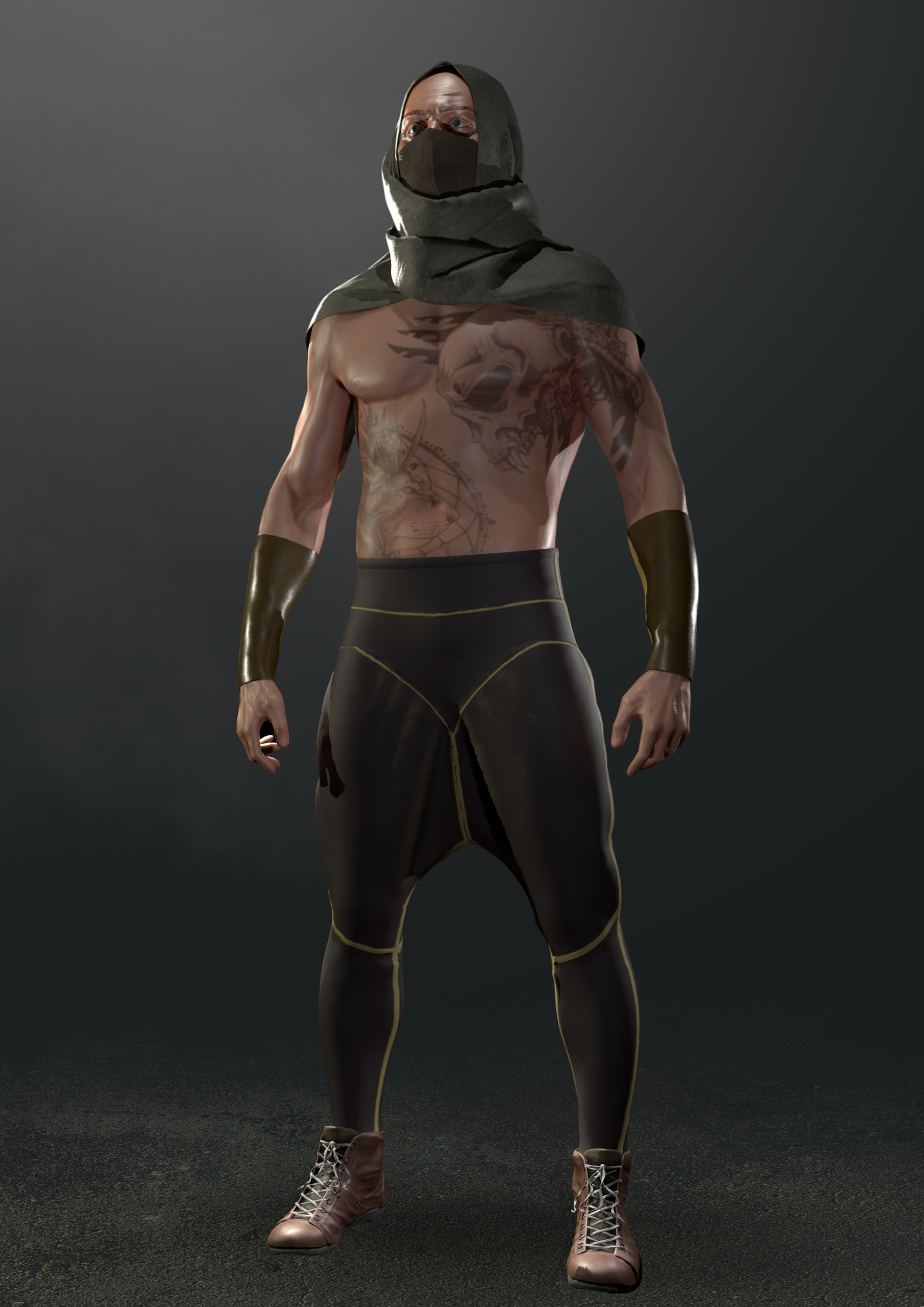 Niraj Hooda - egypt character