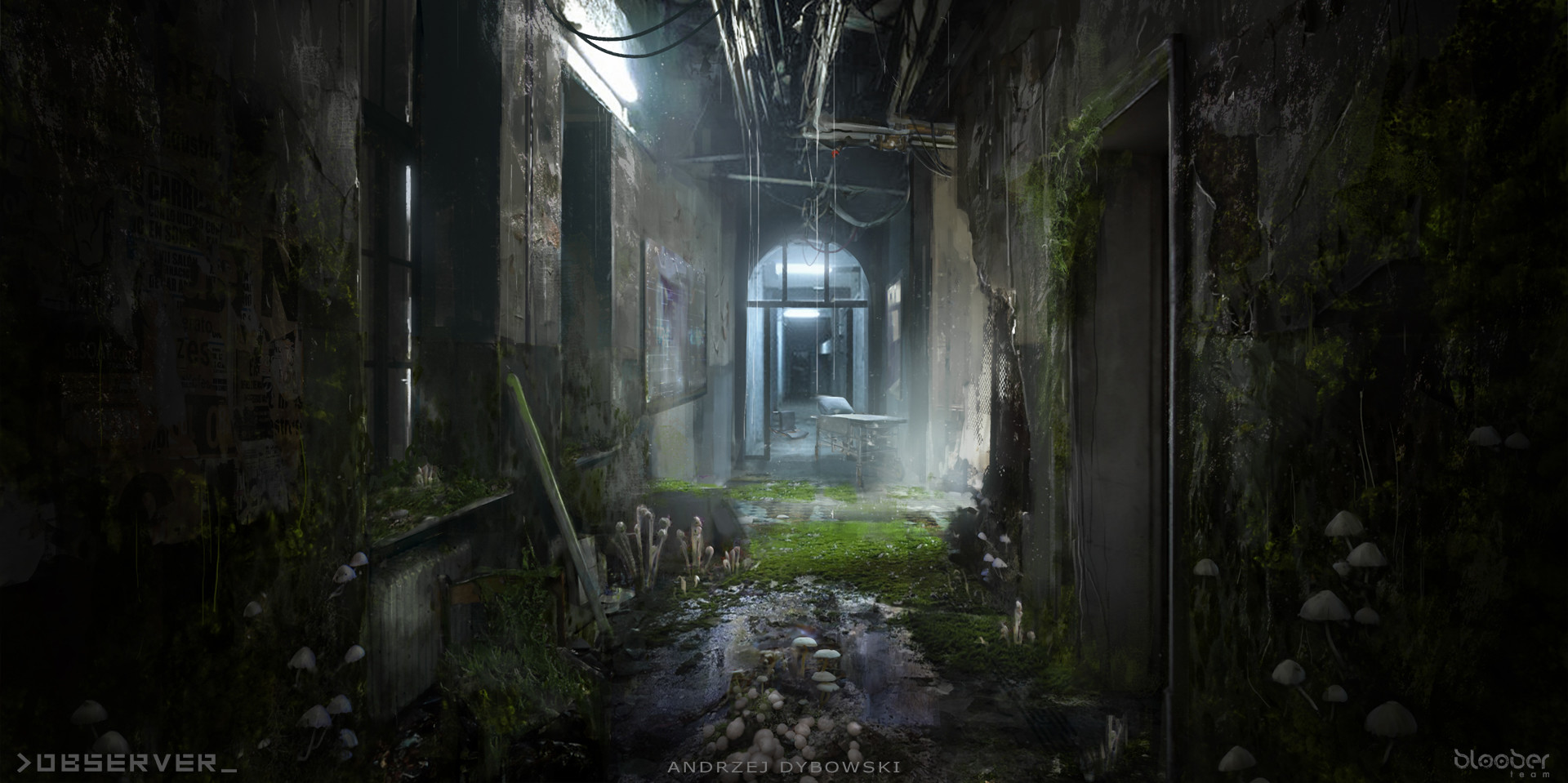 ArtStation - >Observer_ corridor