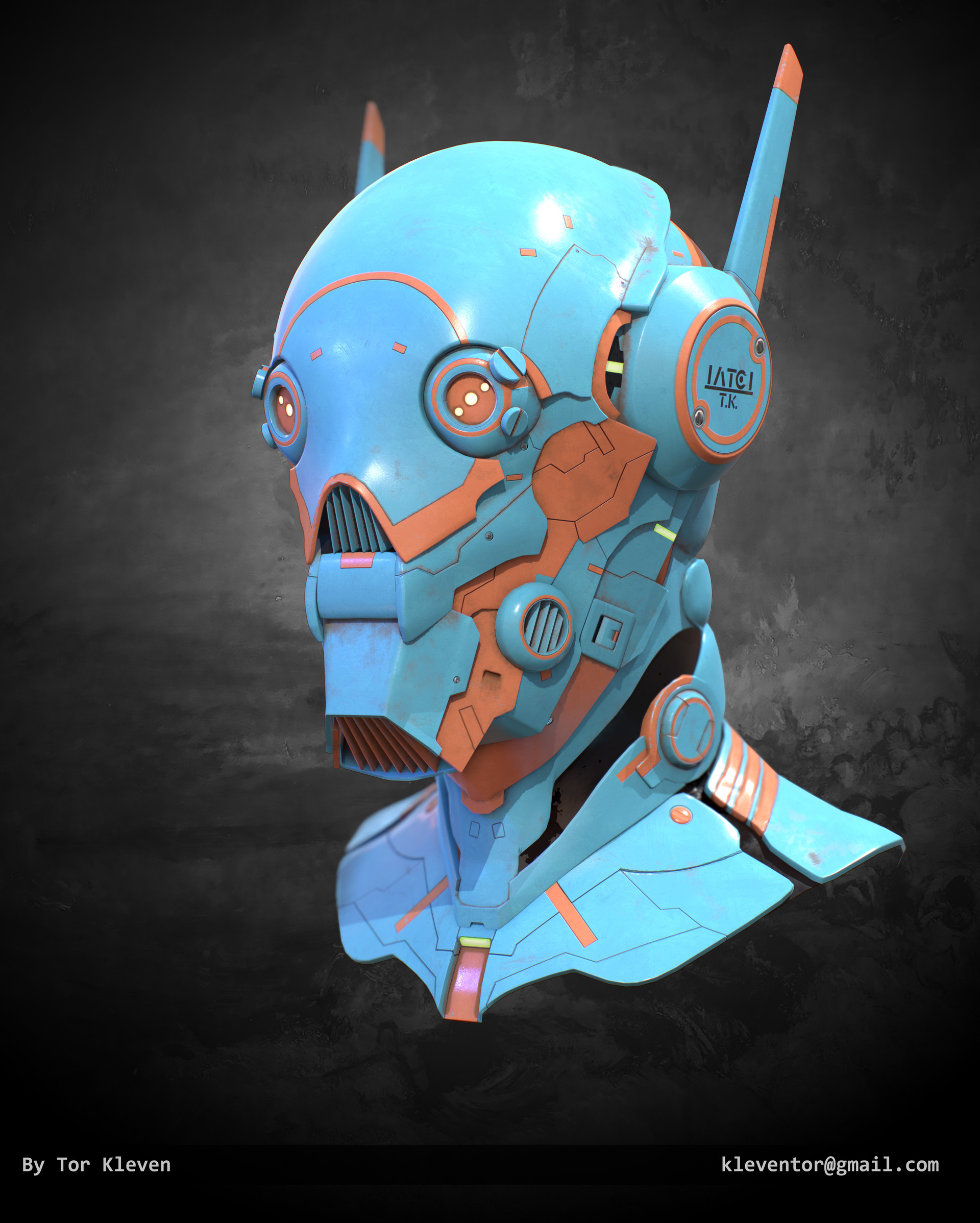 ArtStation - Robot head