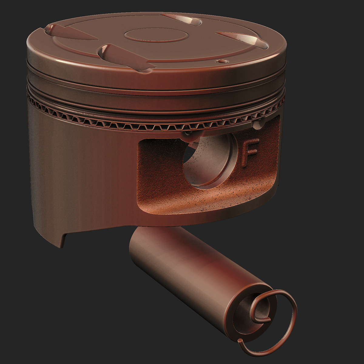 Alec Moody - Wrench: Piston and rod parts