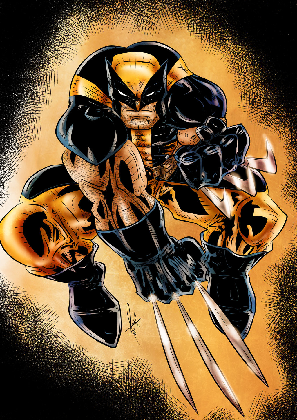 ArtStation - Wolverine 2018 Colored