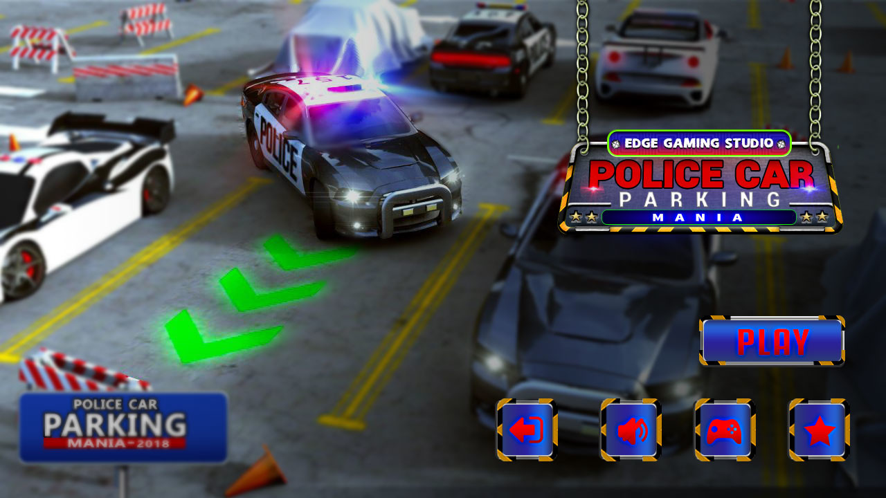 ArtStation - police parking ui