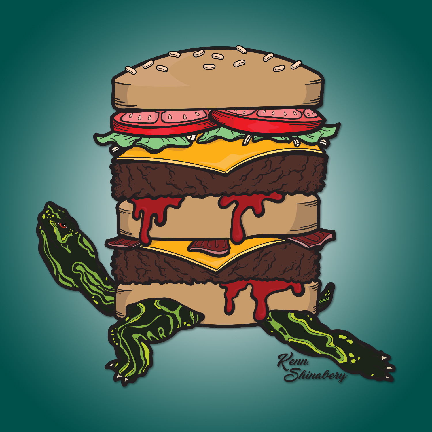 ArtStation - Turtle Burger
