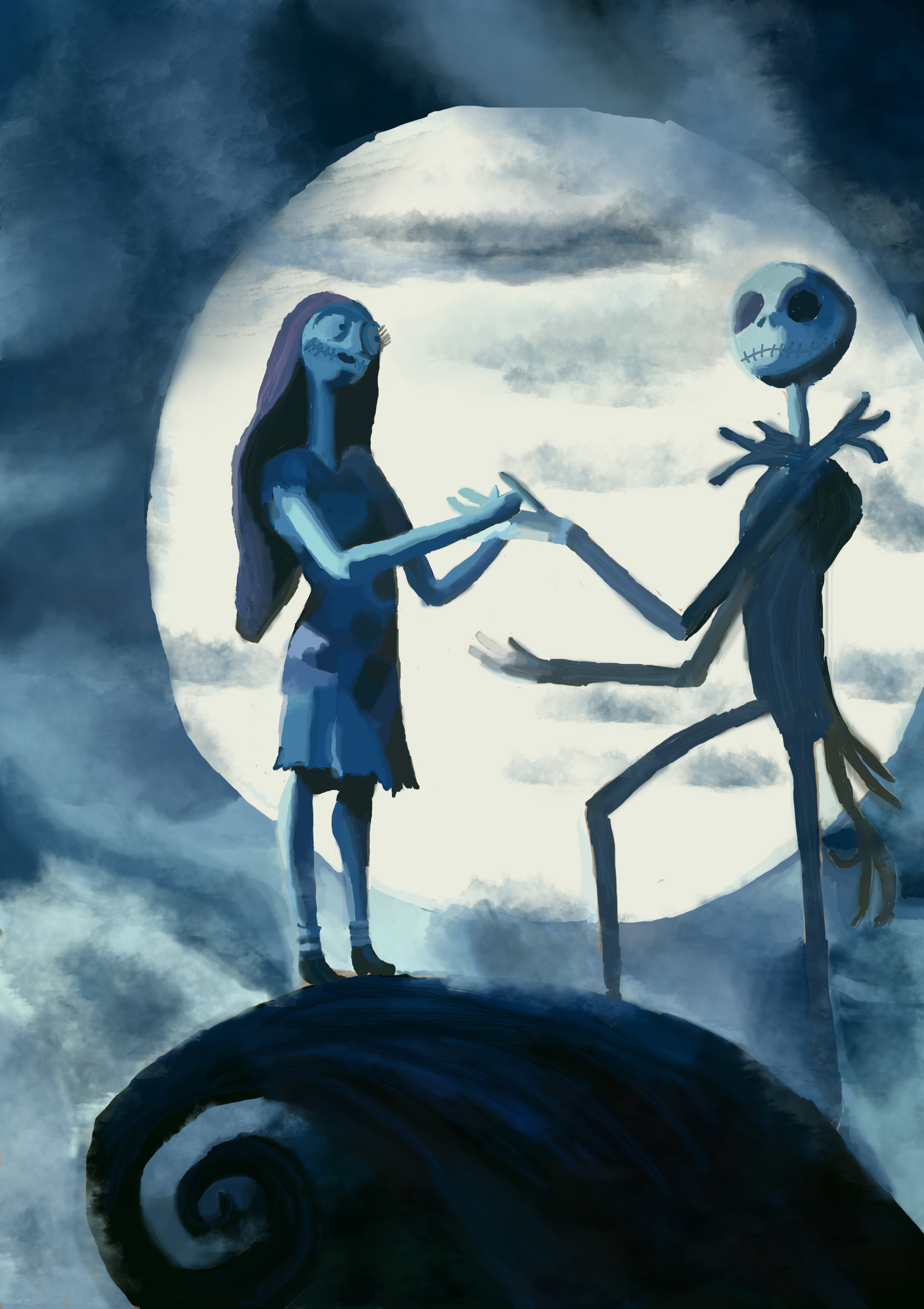 ArtStation - Nightmare Before Christmas