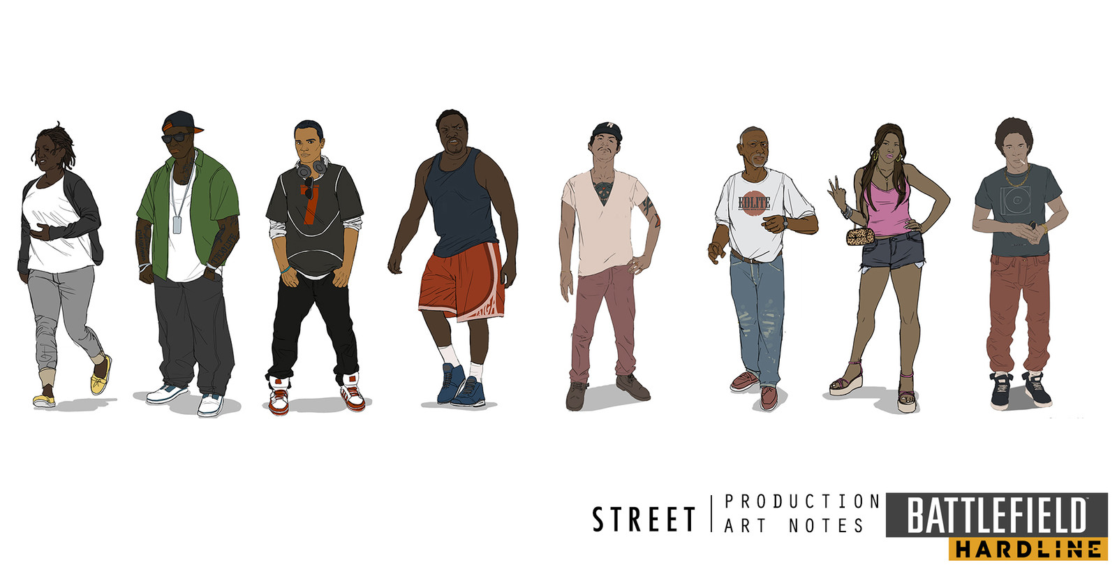 OPUS ARTZ - Battlefield Hardline: Characters