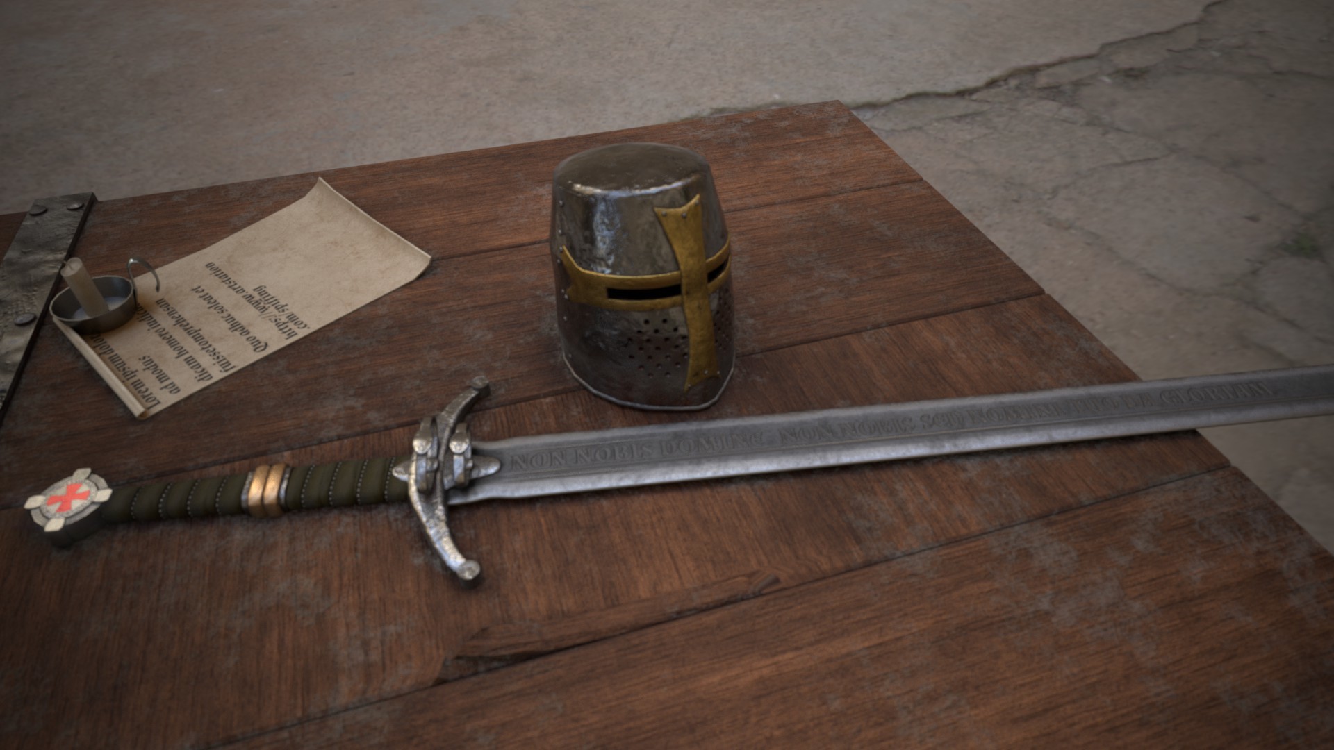 Ben Tidball - Templar order