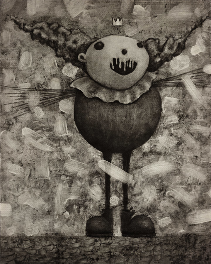 ArtStation - 'The Merry Clown Scarecrow'