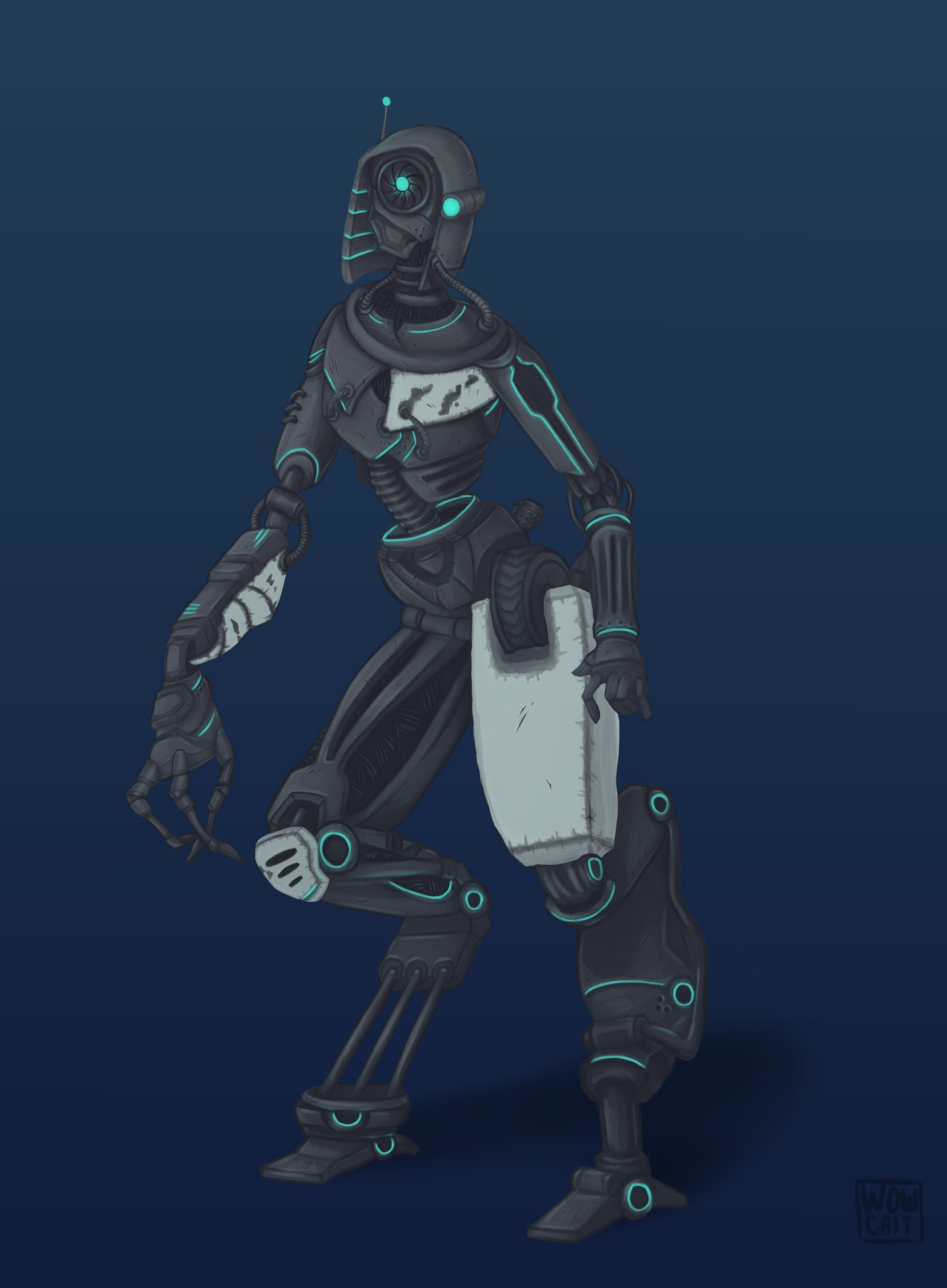 ArtStation - Scrap Bot