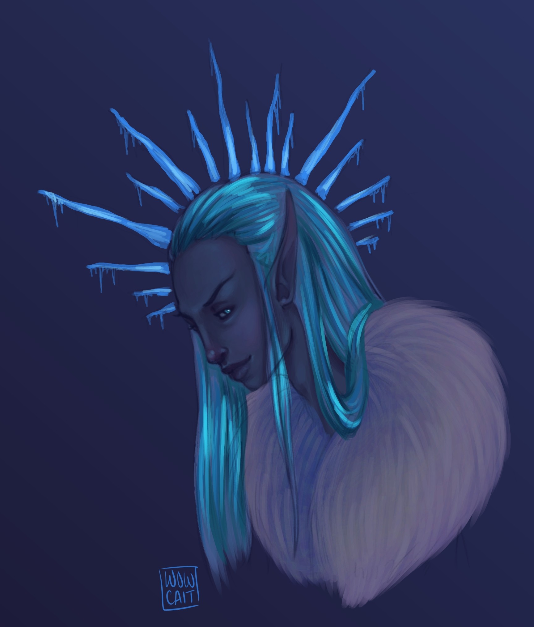 ArtStation - Frost Prince - Speed Paint