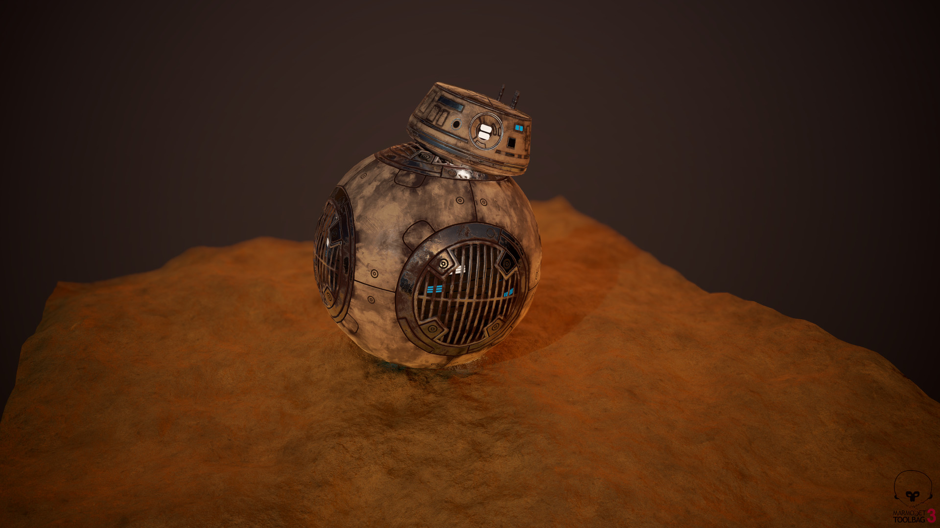 ArtStation - Star Wars Droid (From Tutorial)