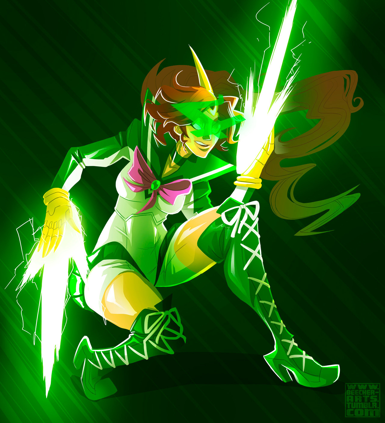 ArtStation - Sailor Jupiter
