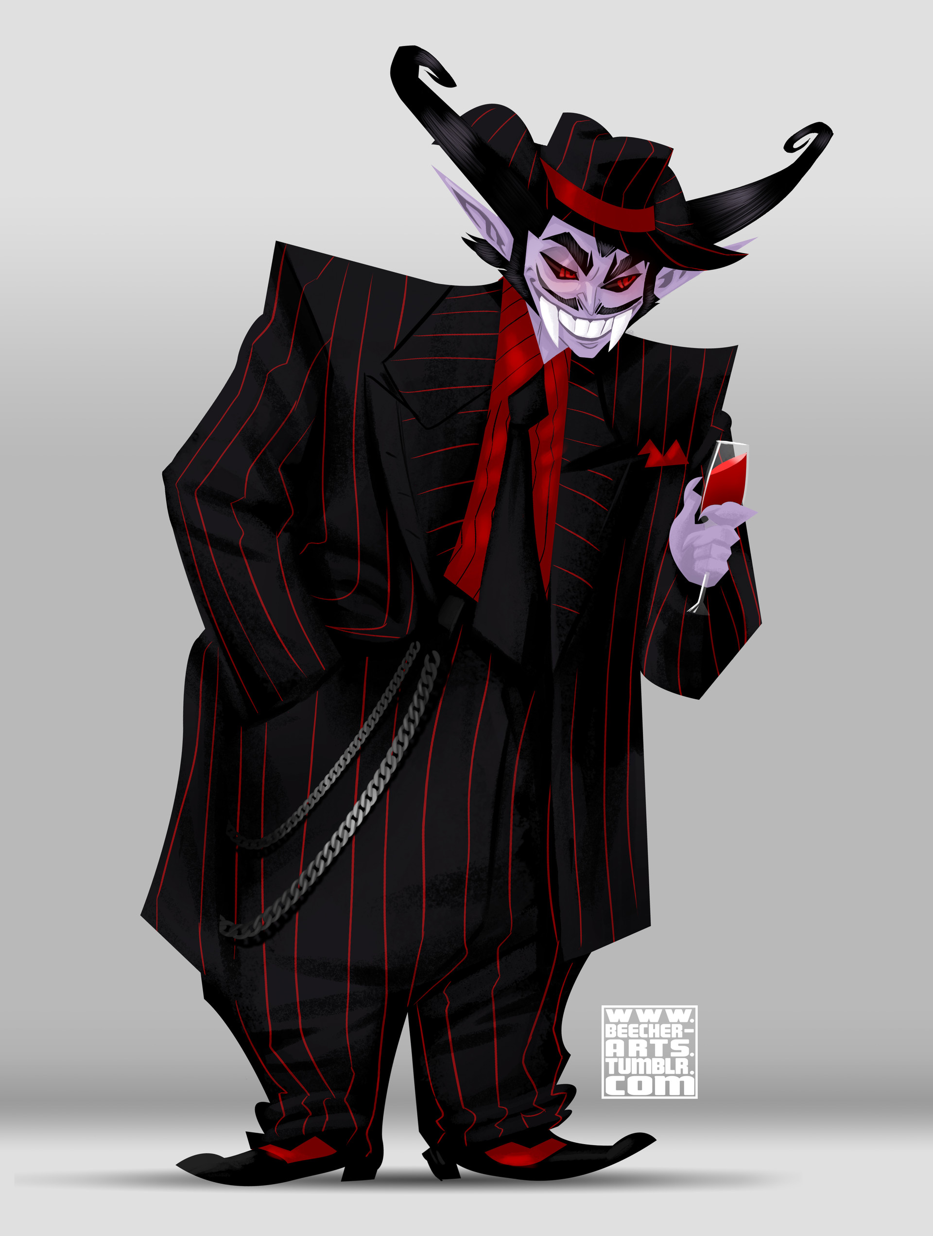 ArtStation - Zoot Suit Vampire