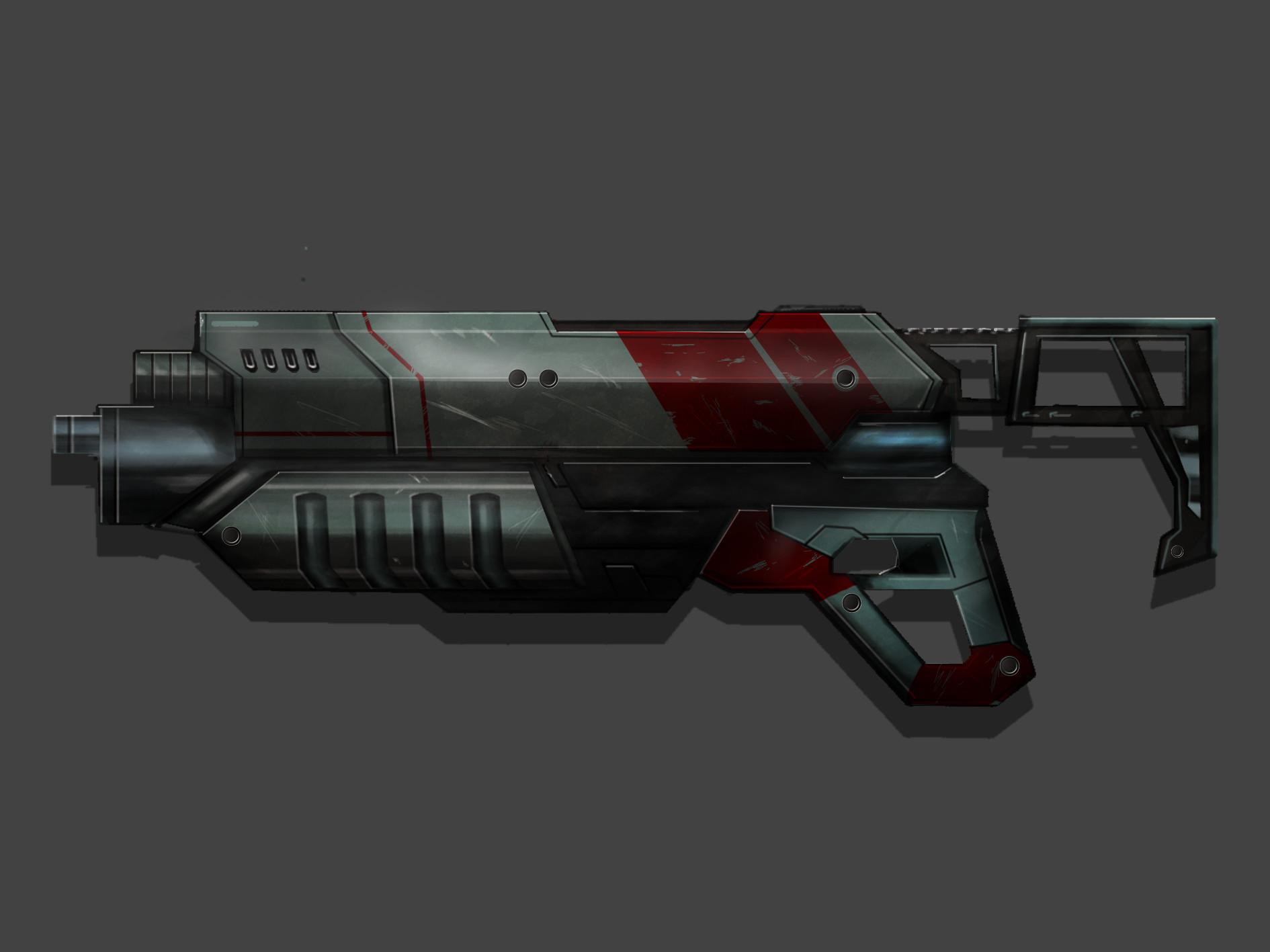 ArtStation - PKS-41 | Pulse Rifle