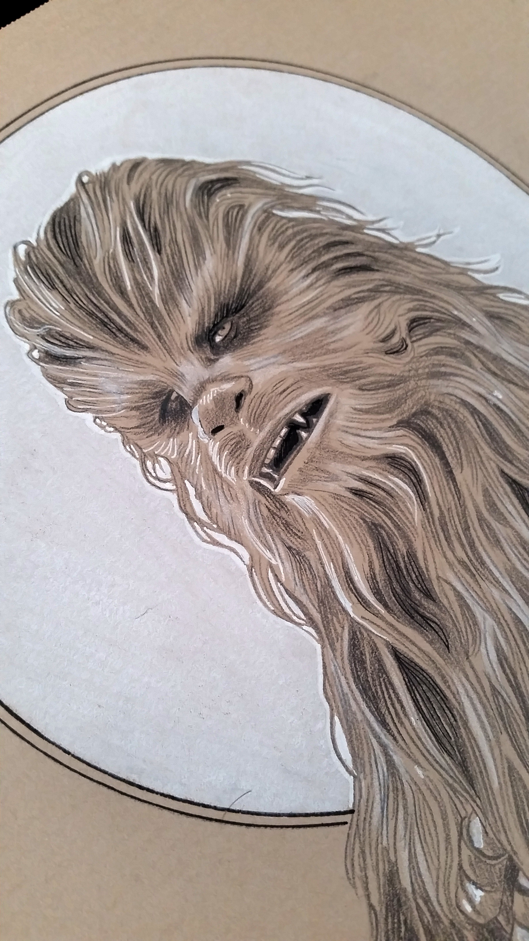 RUIZ BURGOS - CHEWBACCA Portrait