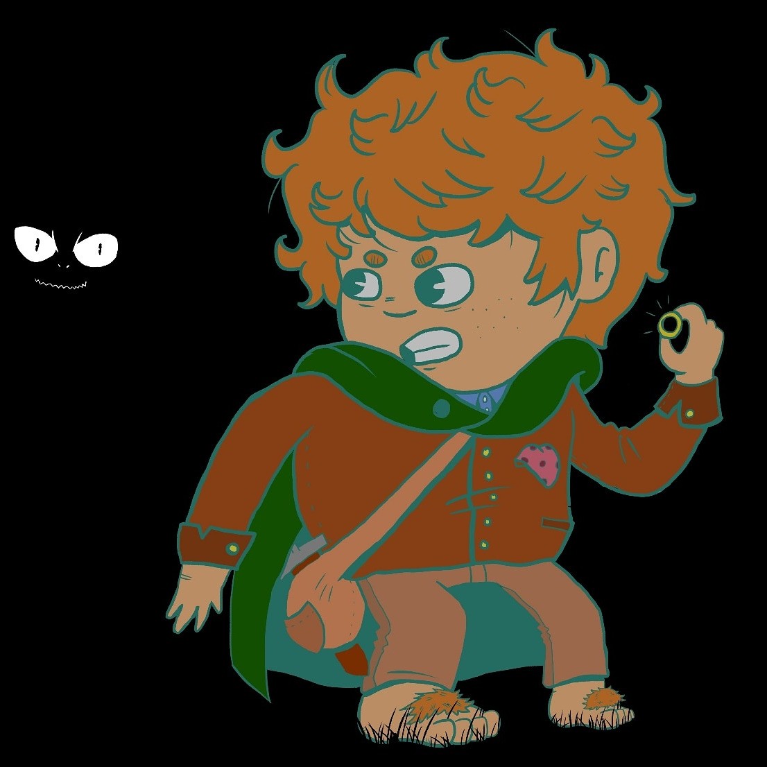 ArtStation - Bilbo in Riddles in the Dark