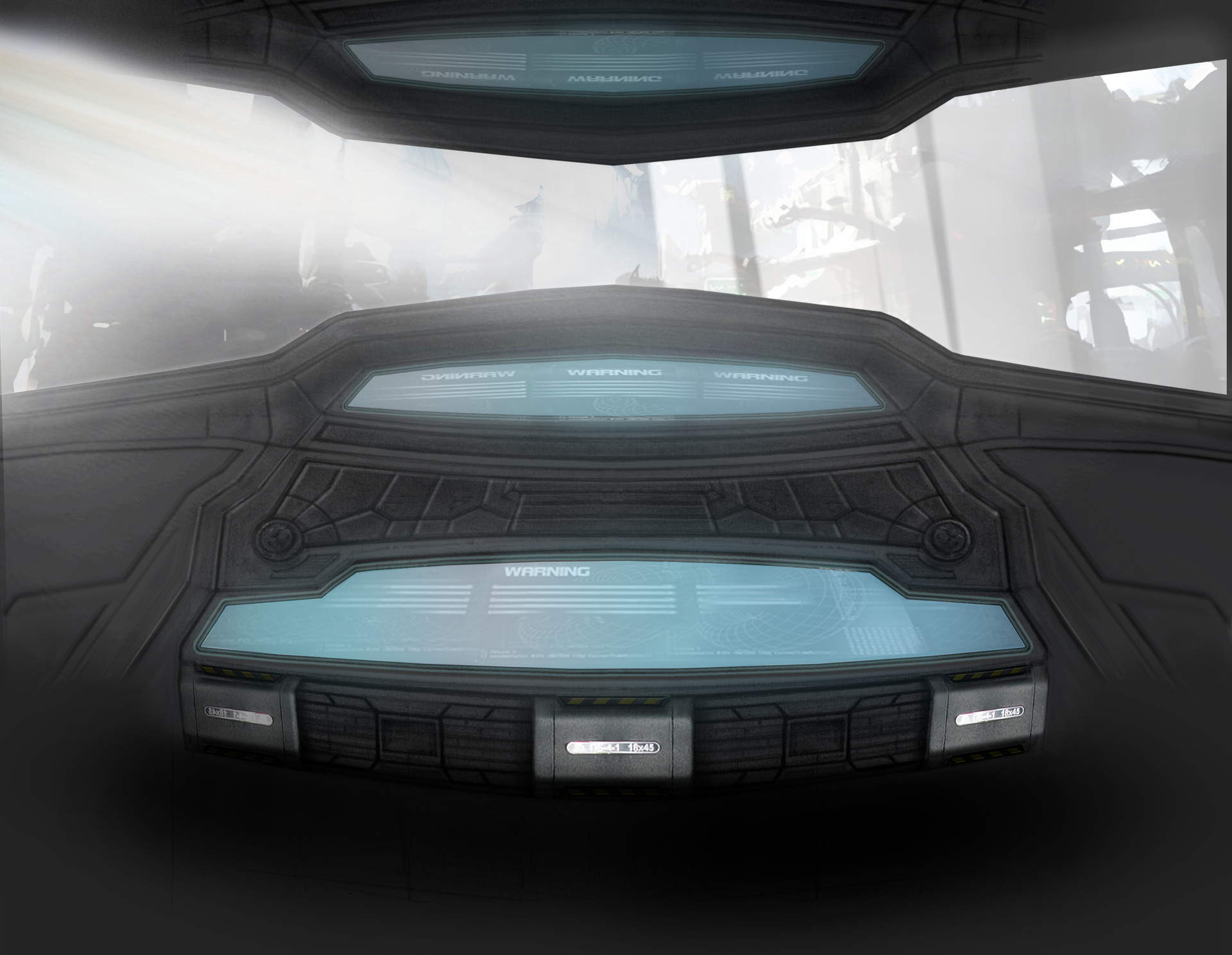 ArtStation - cockpit concept