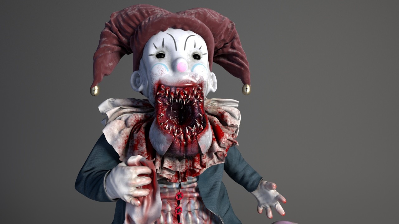 how to draw krampus jack in the box