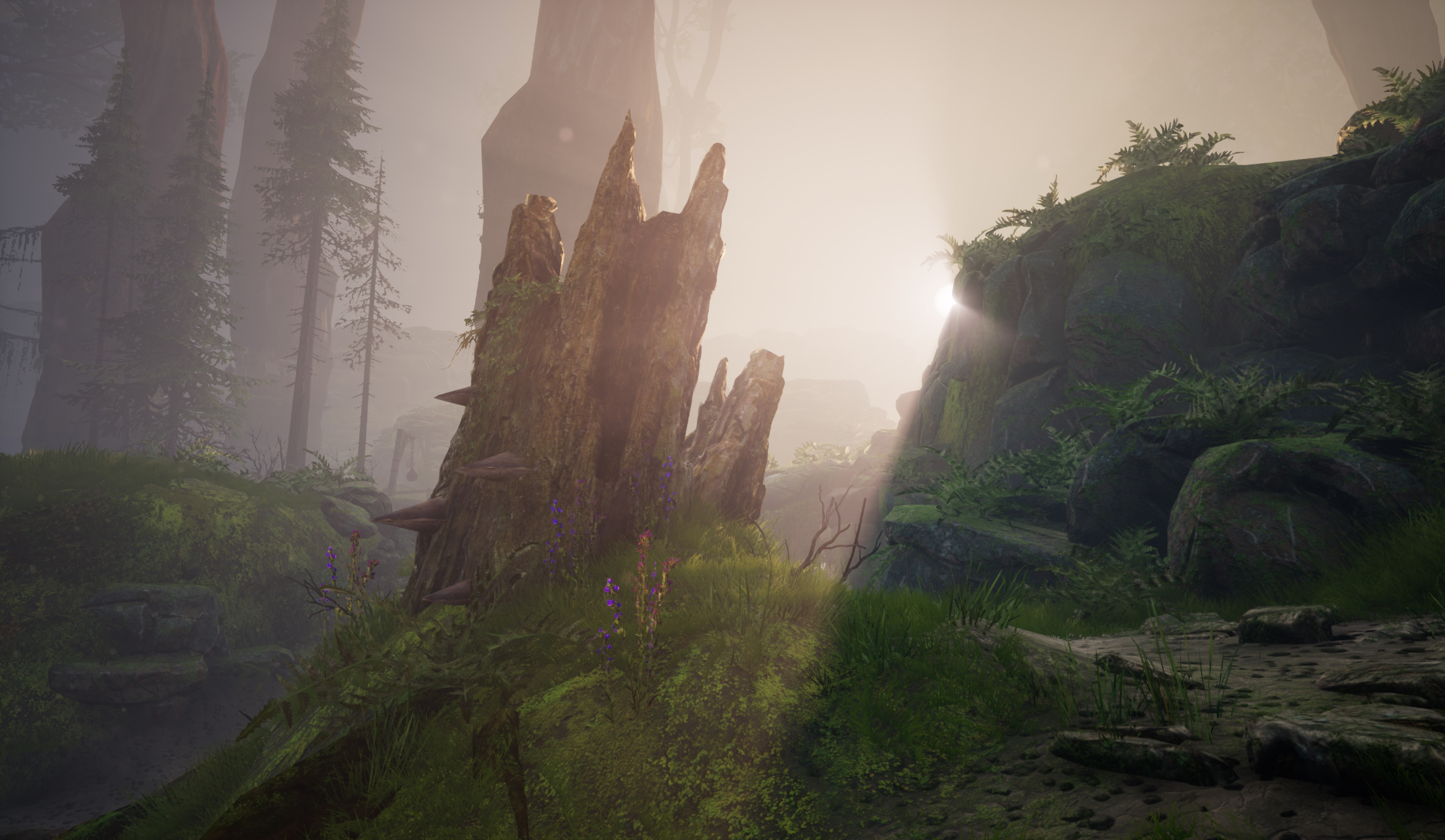 Maria Puchkova - Swamp: Level Design and Sunrise Lighting Setup