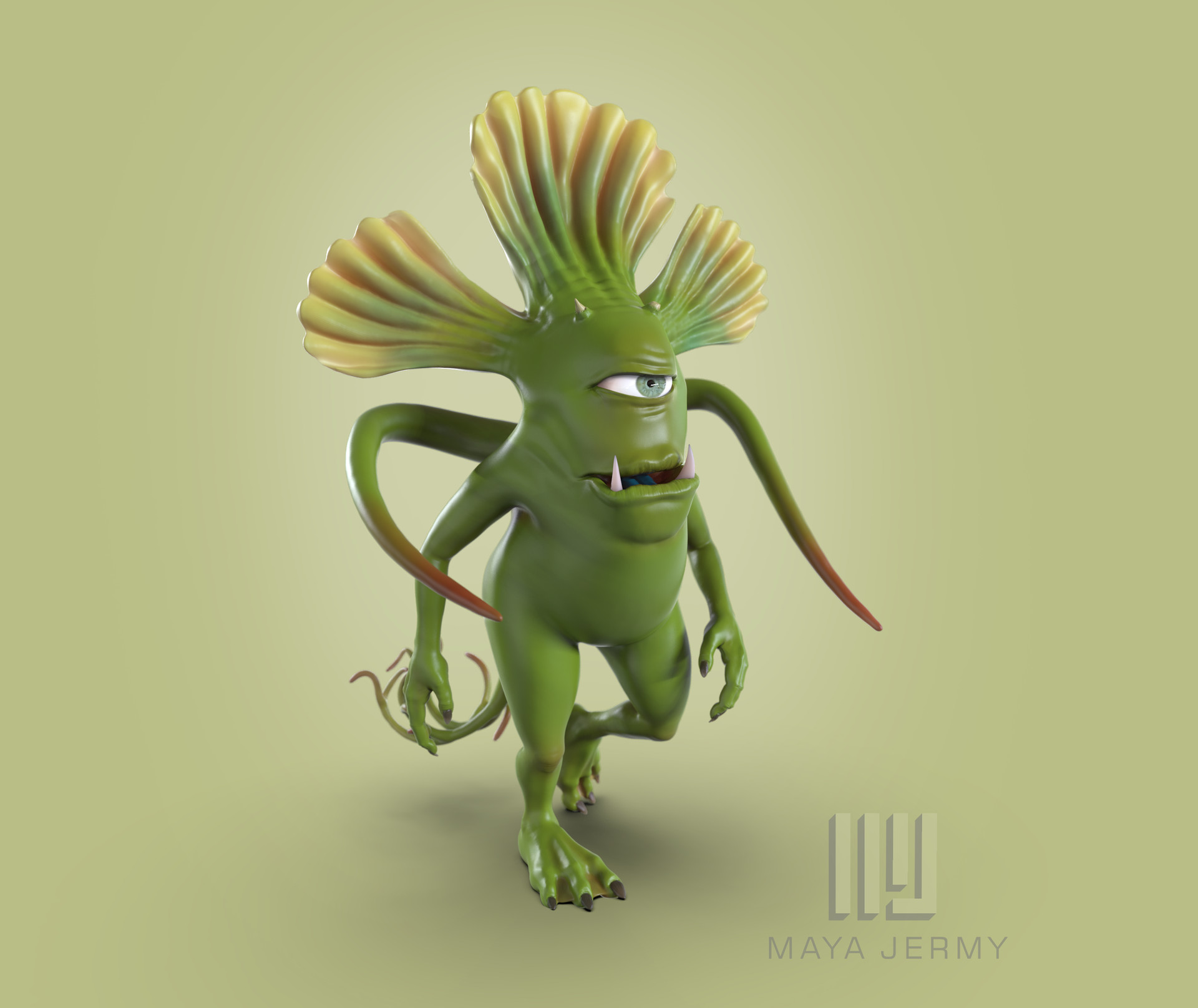 ArtStation - Mango monster