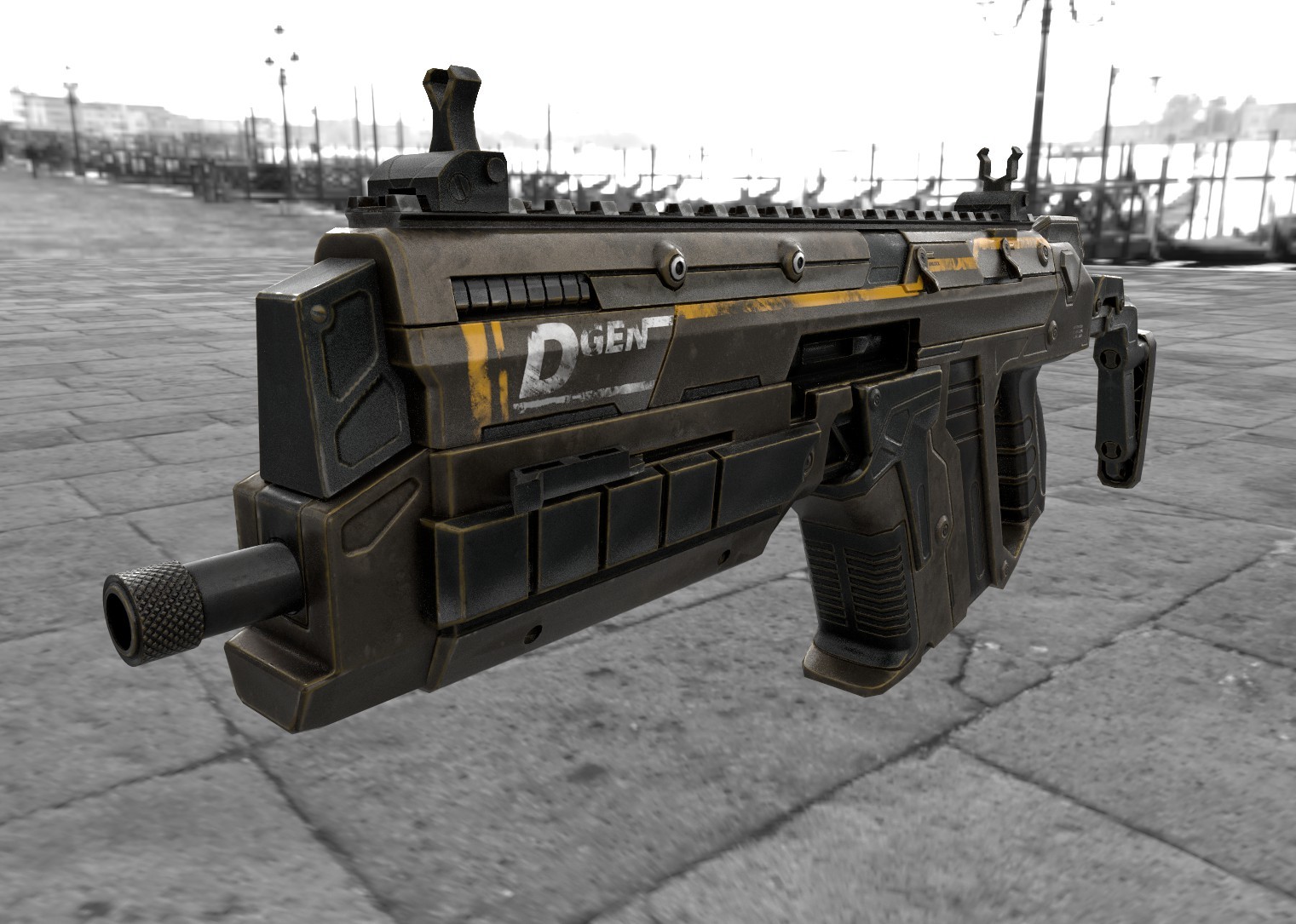 ArtStation - Automatic Rifle