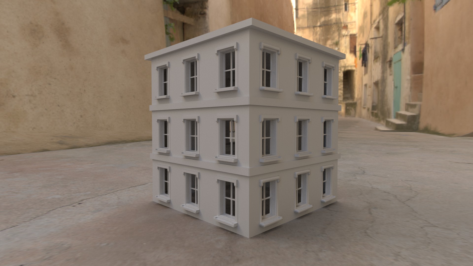 ArtStation - Simple Looking Building