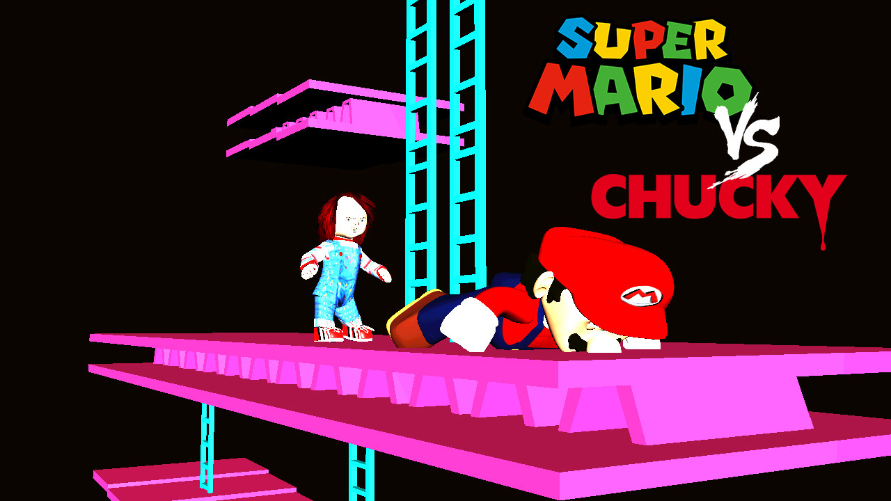 ArtStation - Mario vs Chucky
