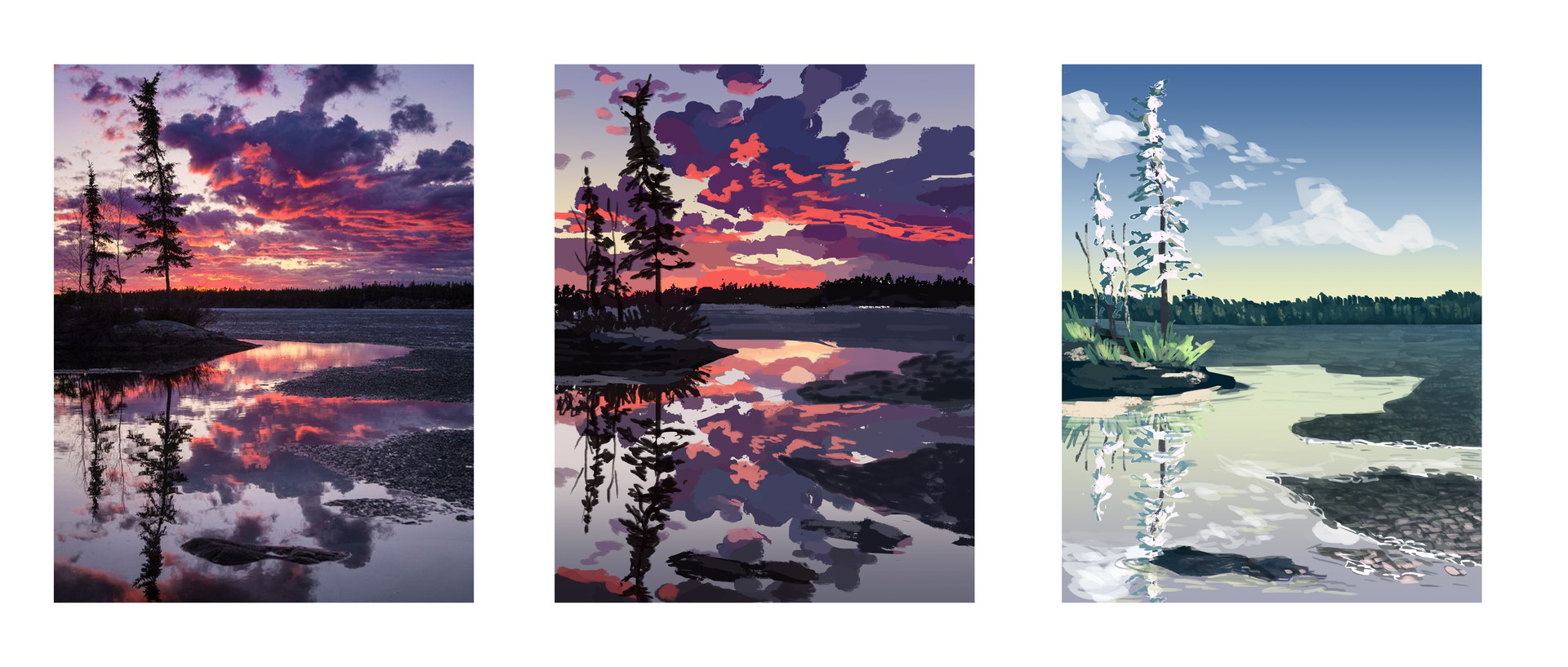 ArtStation - Matte painting exercise