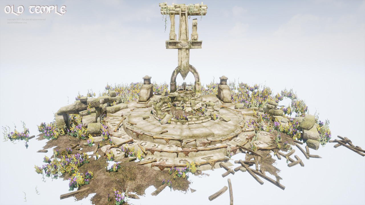 ArtStation - [Old Temple]