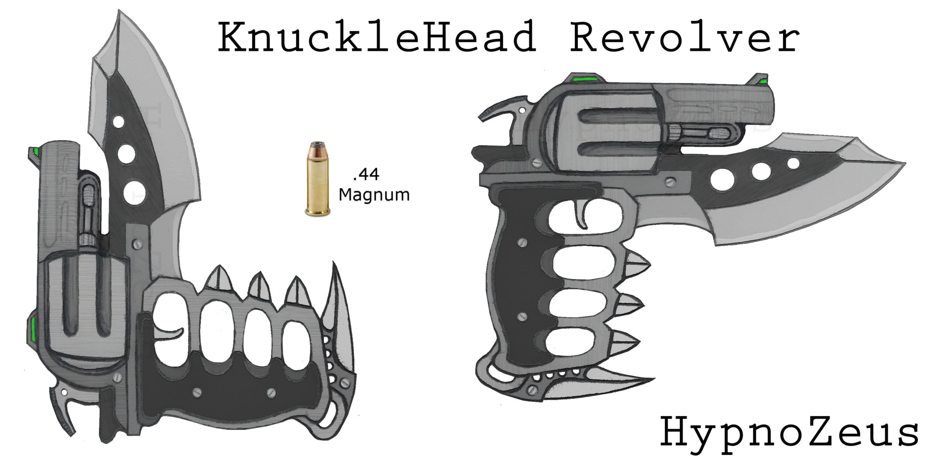 ArtStation - KnuckleHead Revolver