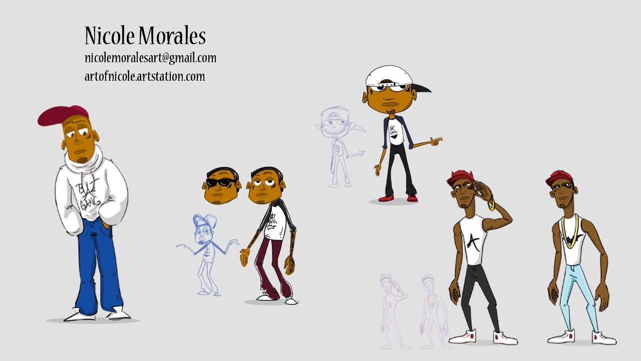 ArtStation - Kid Ink Character Concepts