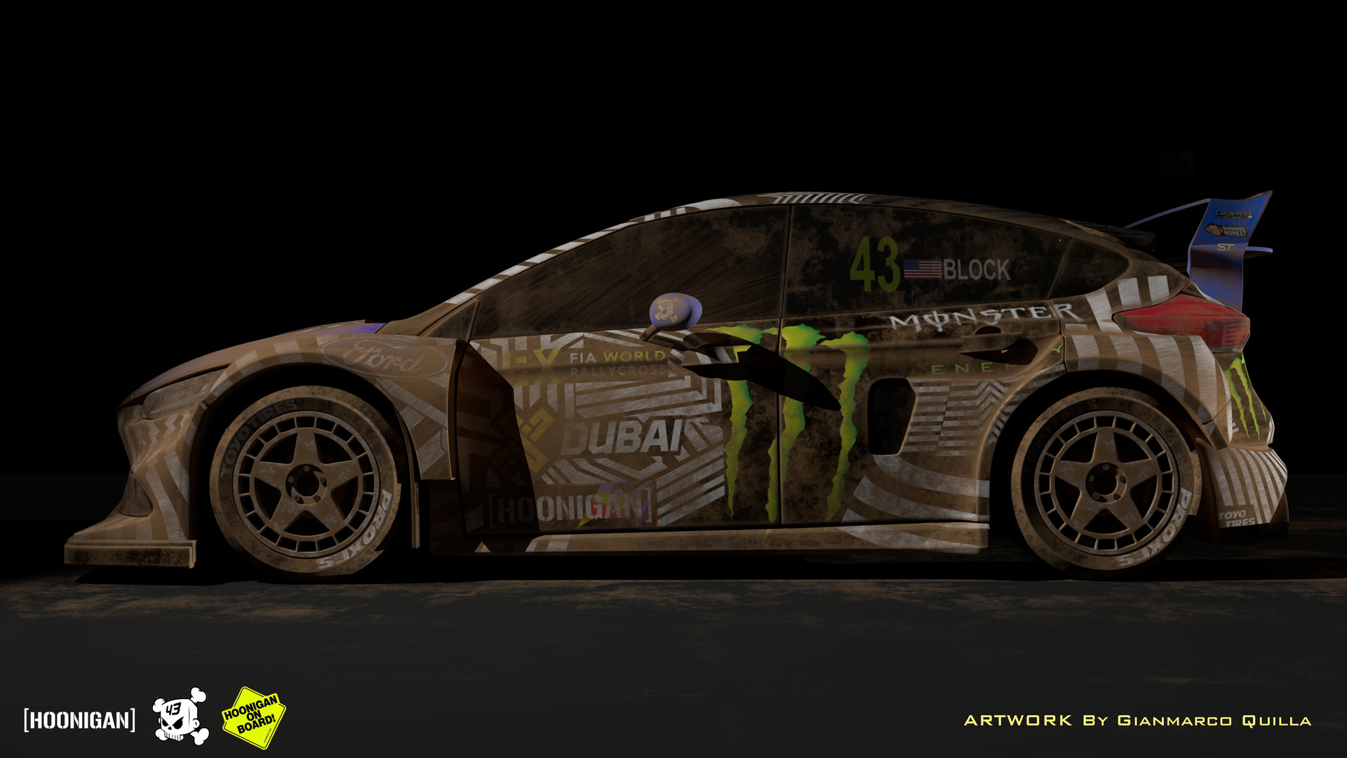 Gianmarco Quilla - Ford Focus RS RX (HOONIGAN VERSION)