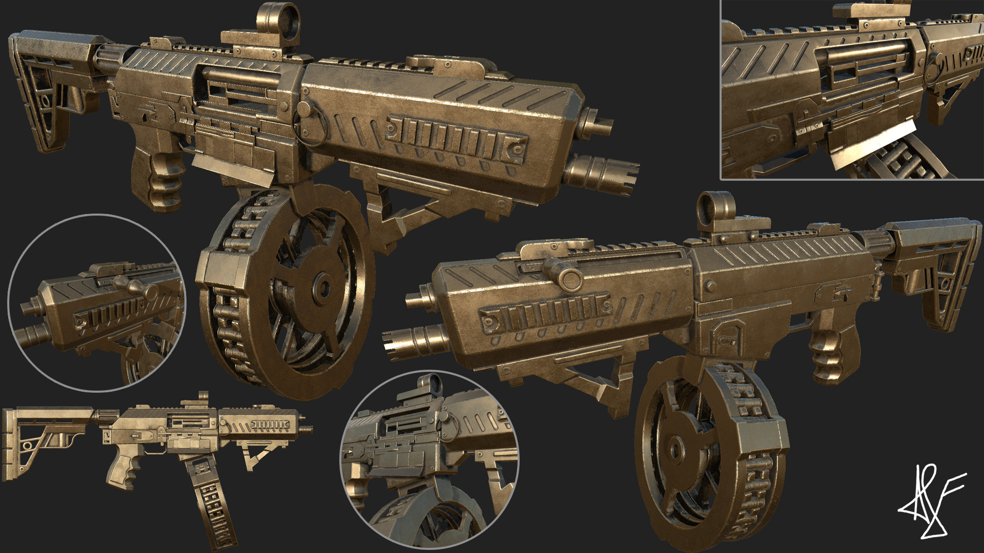 ArtStation - Fostech Origin 12 - W.i.p.